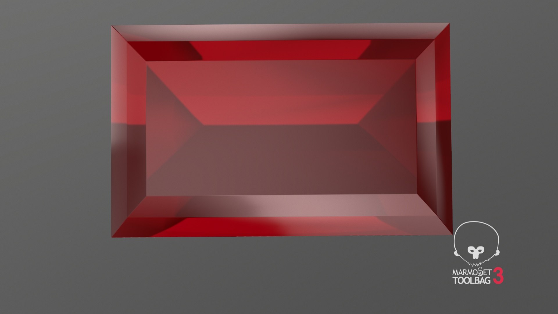 Baguette Cut Ruby 3D Model - TurboSquid 1850806