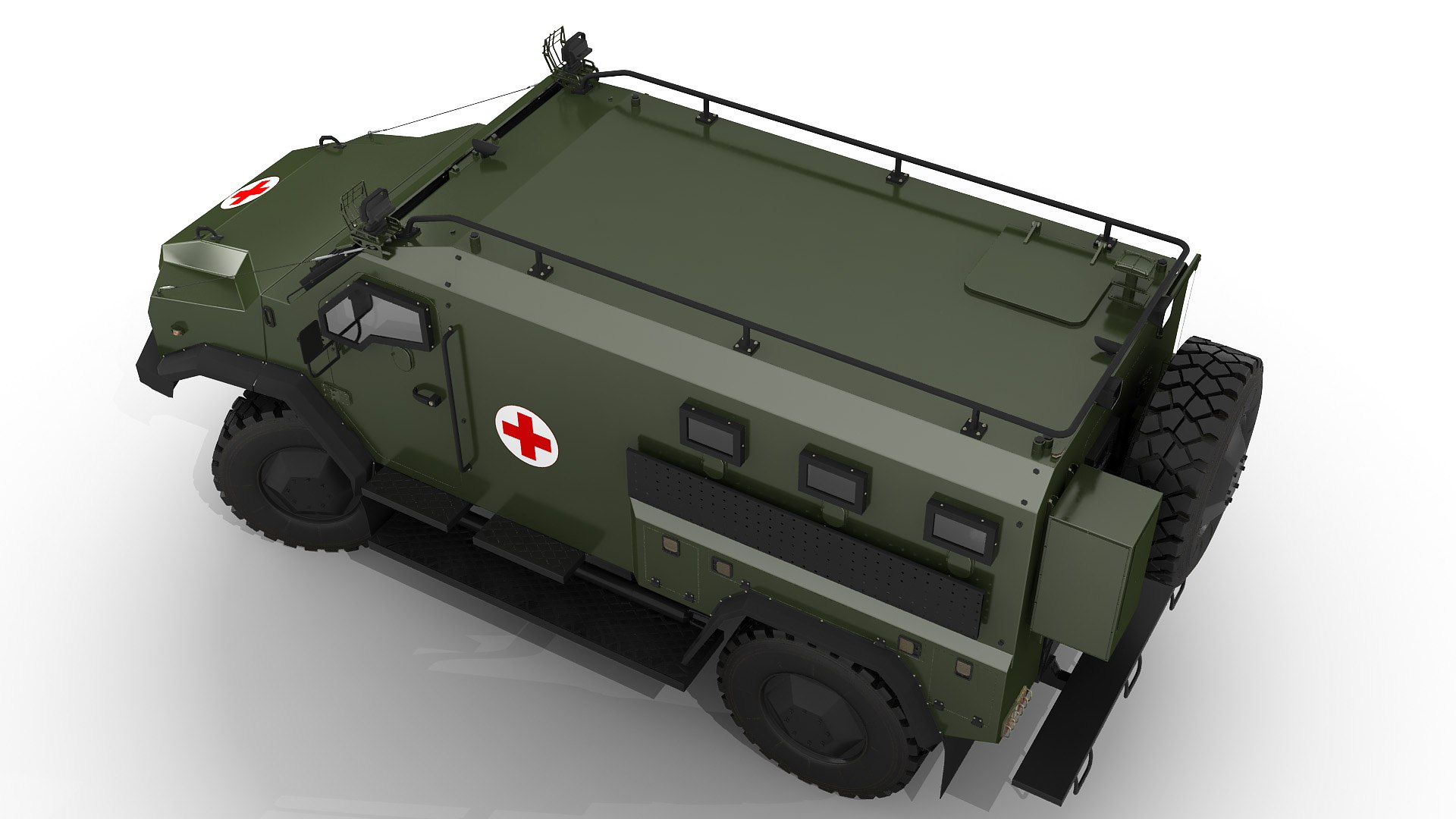 3D Apc Varta Ambulance - TurboSquid 2027032