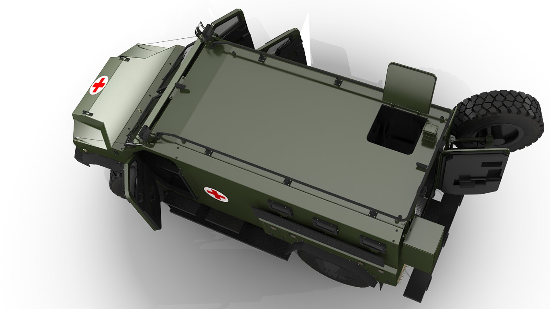 3D Apc Varta Ambulance - TurboSquid 2027032