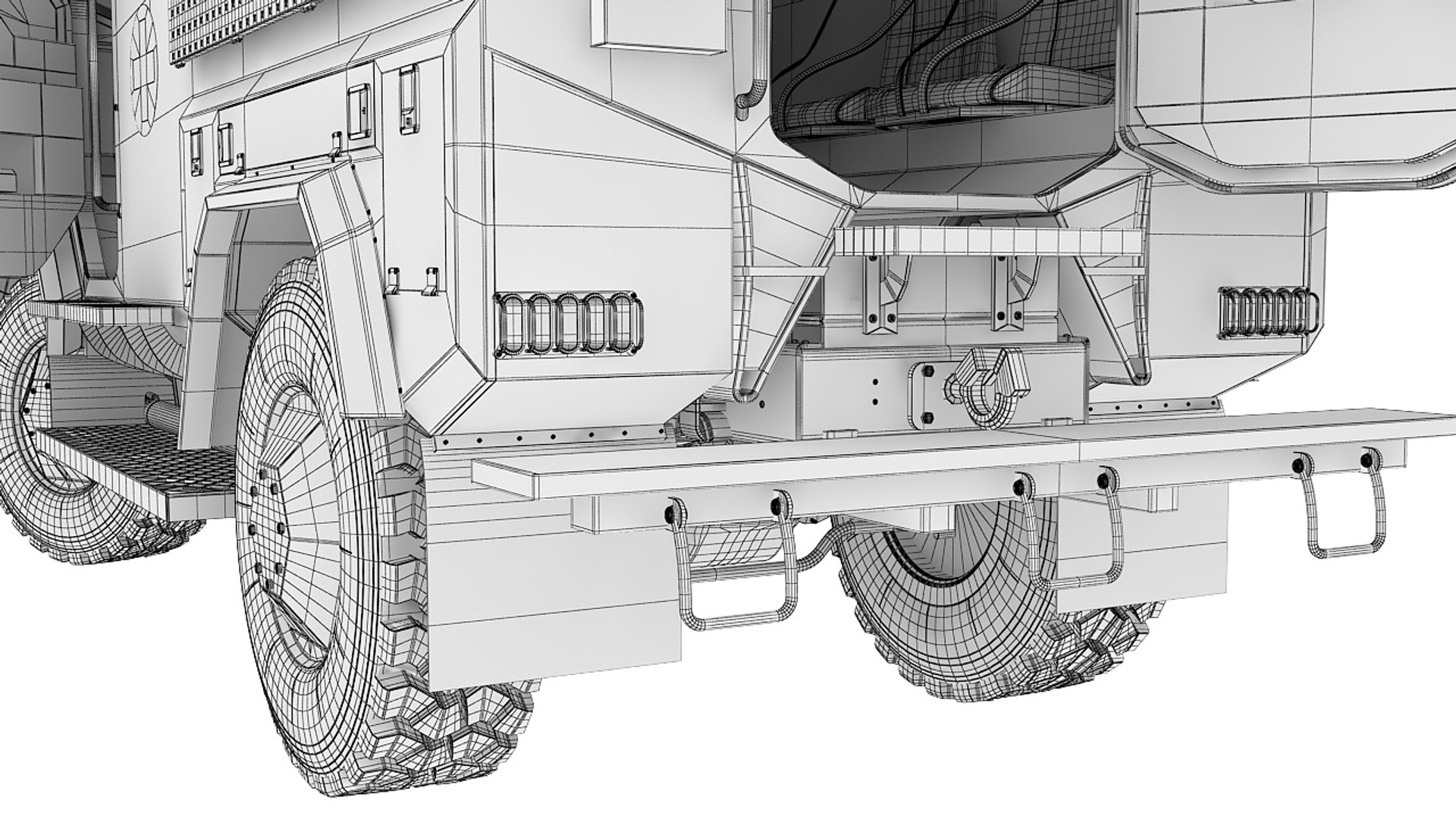 3D Apc Varta Ambulance - TurboSquid 2027032
