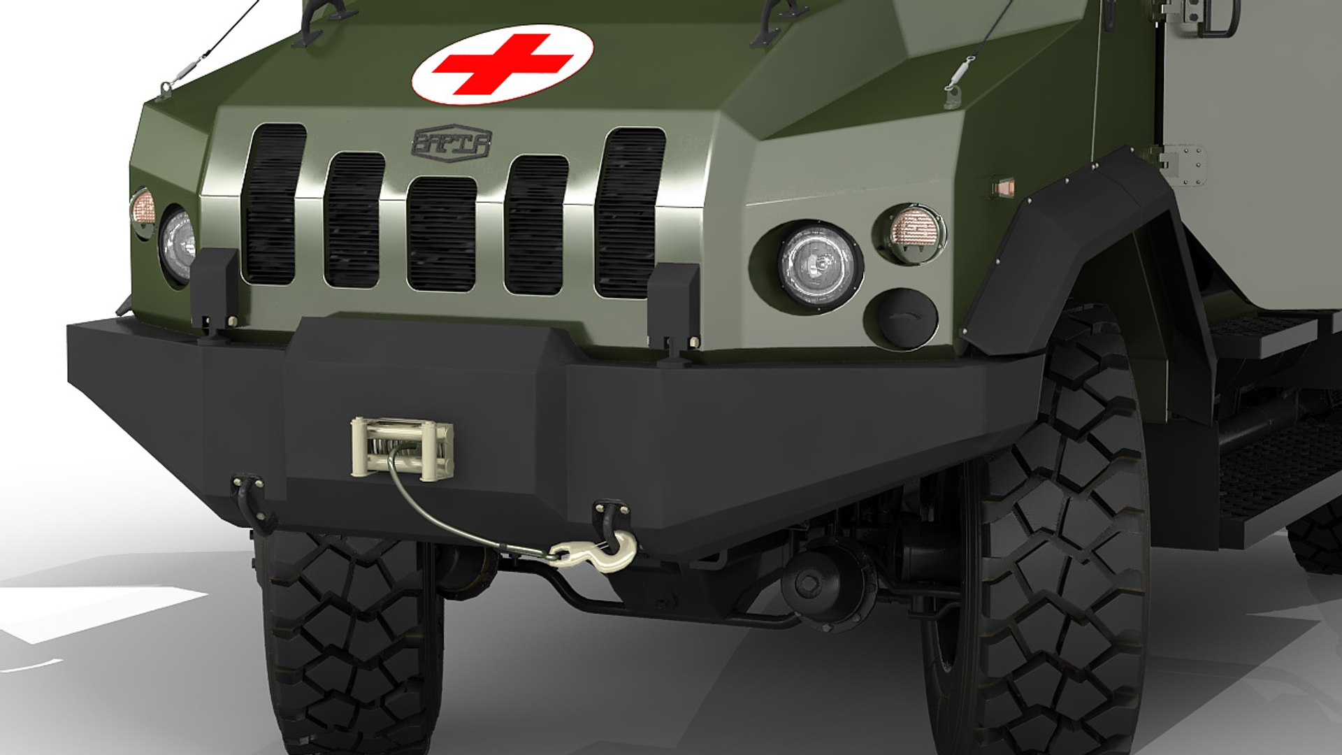 3D Apc Varta Ambulance - TurboSquid 2027032