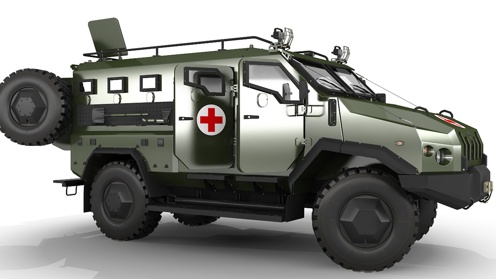 3D Apc Varta Ambulance - TurboSquid 2027032