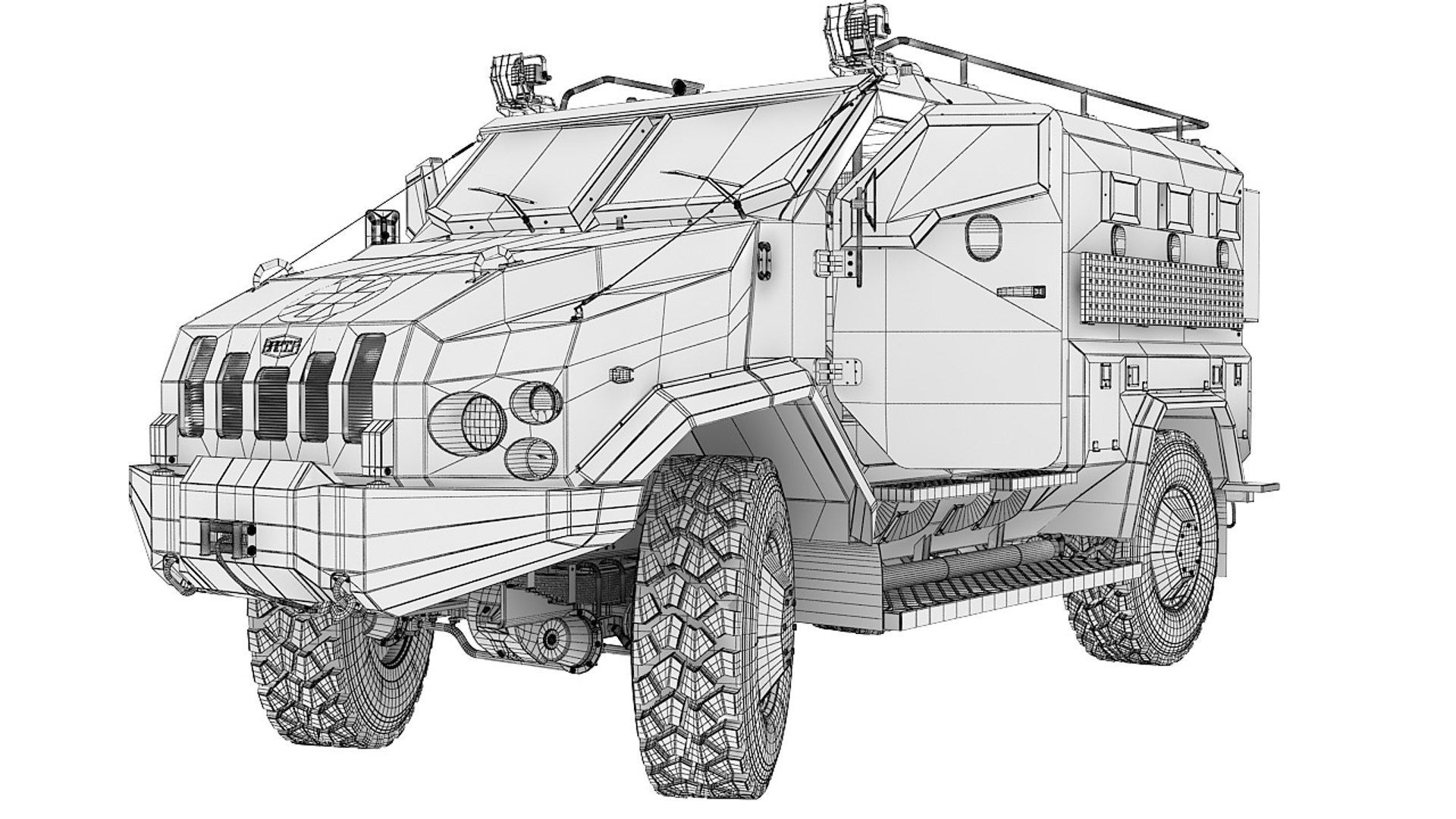 3D Apc Varta Ambulance - TurboSquid 2027032
