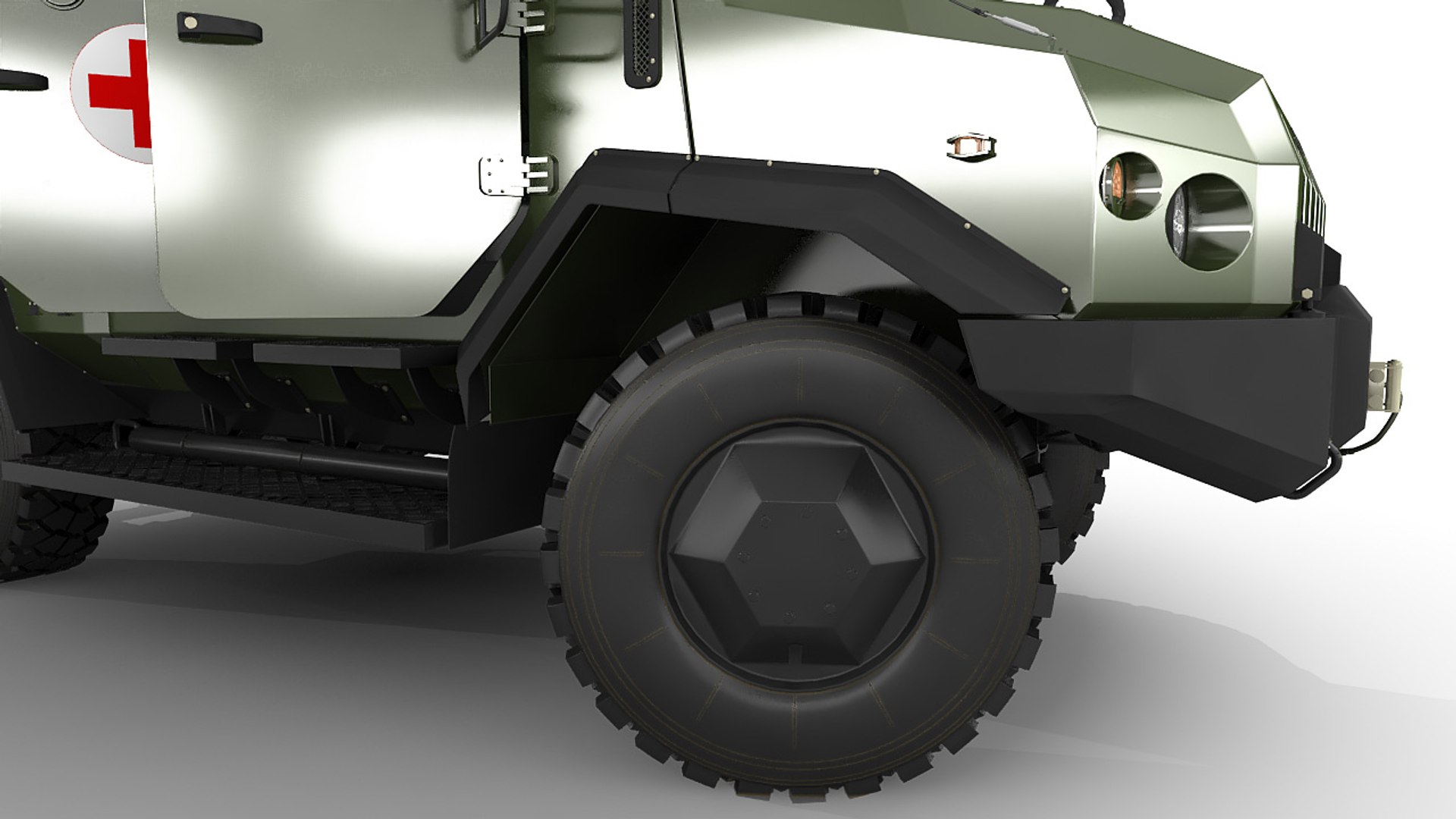 3D Apc Varta Ambulance - TurboSquid 2027032