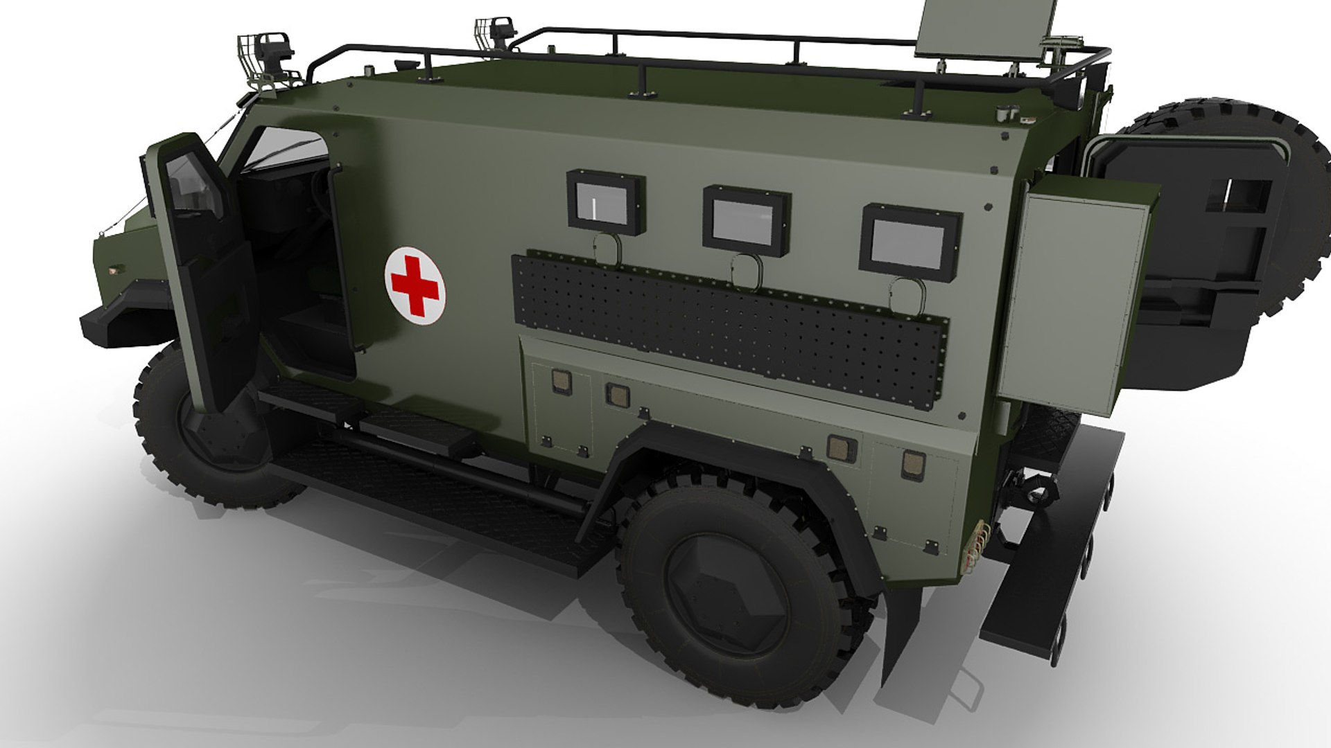 3D Apc Varta Ambulance - TurboSquid 2027032