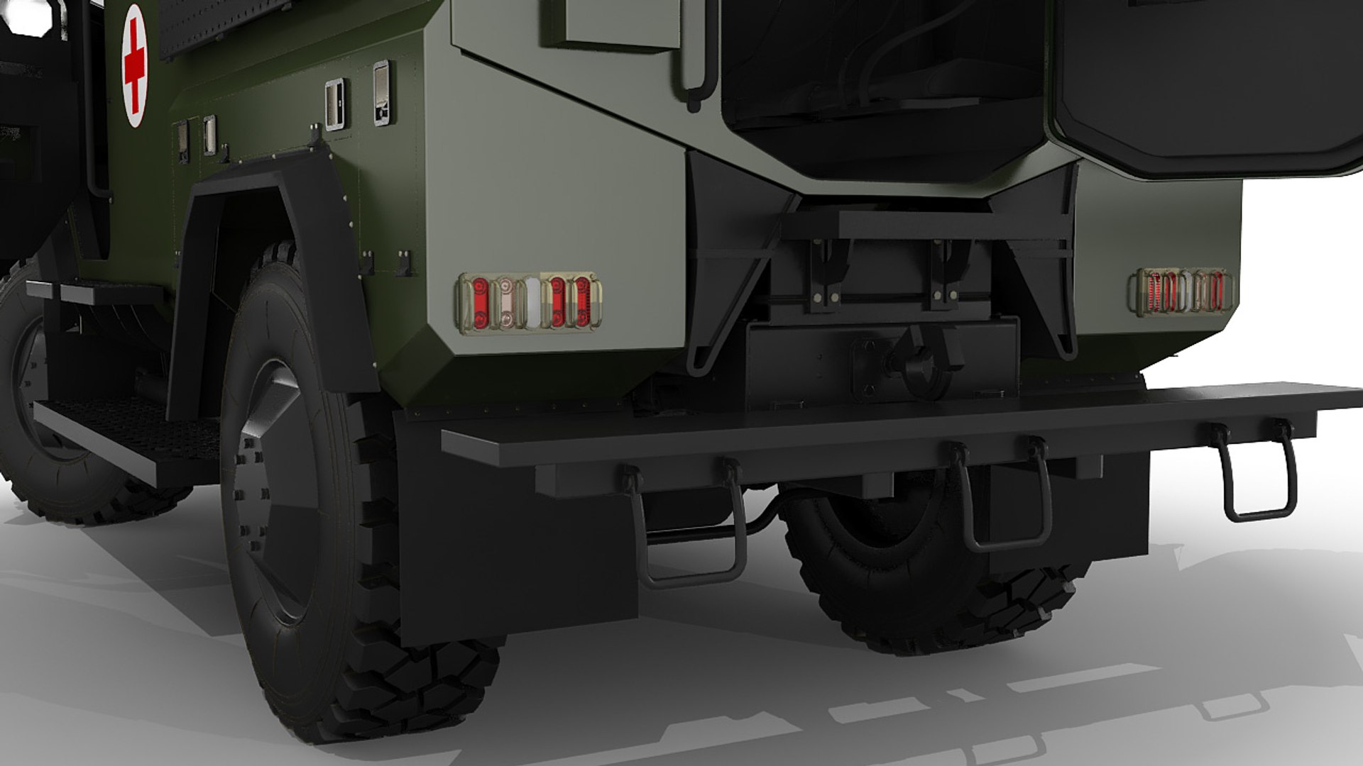 3D Apc Varta Ambulance - TurboSquid 2027032