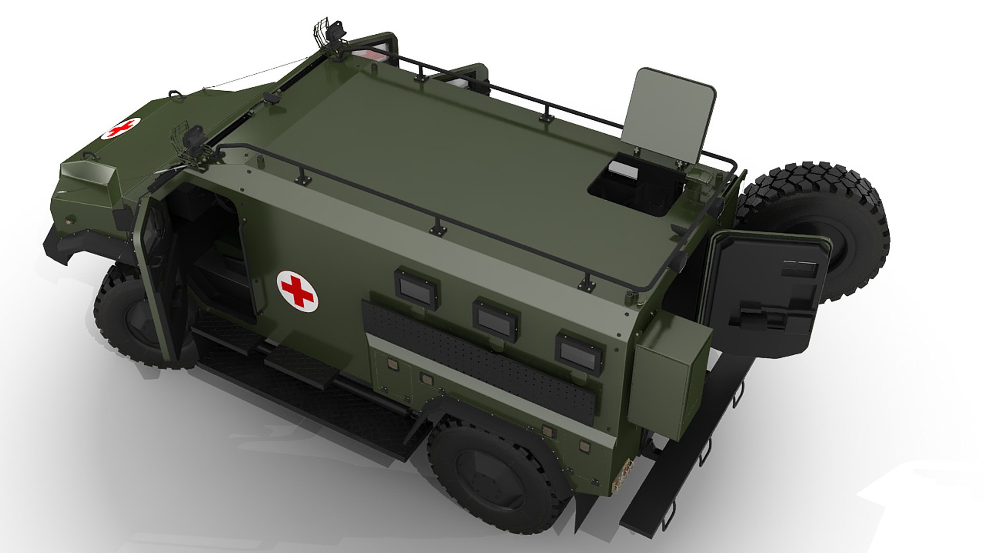 3D Apc Varta Ambulance - TurboSquid 2027032
