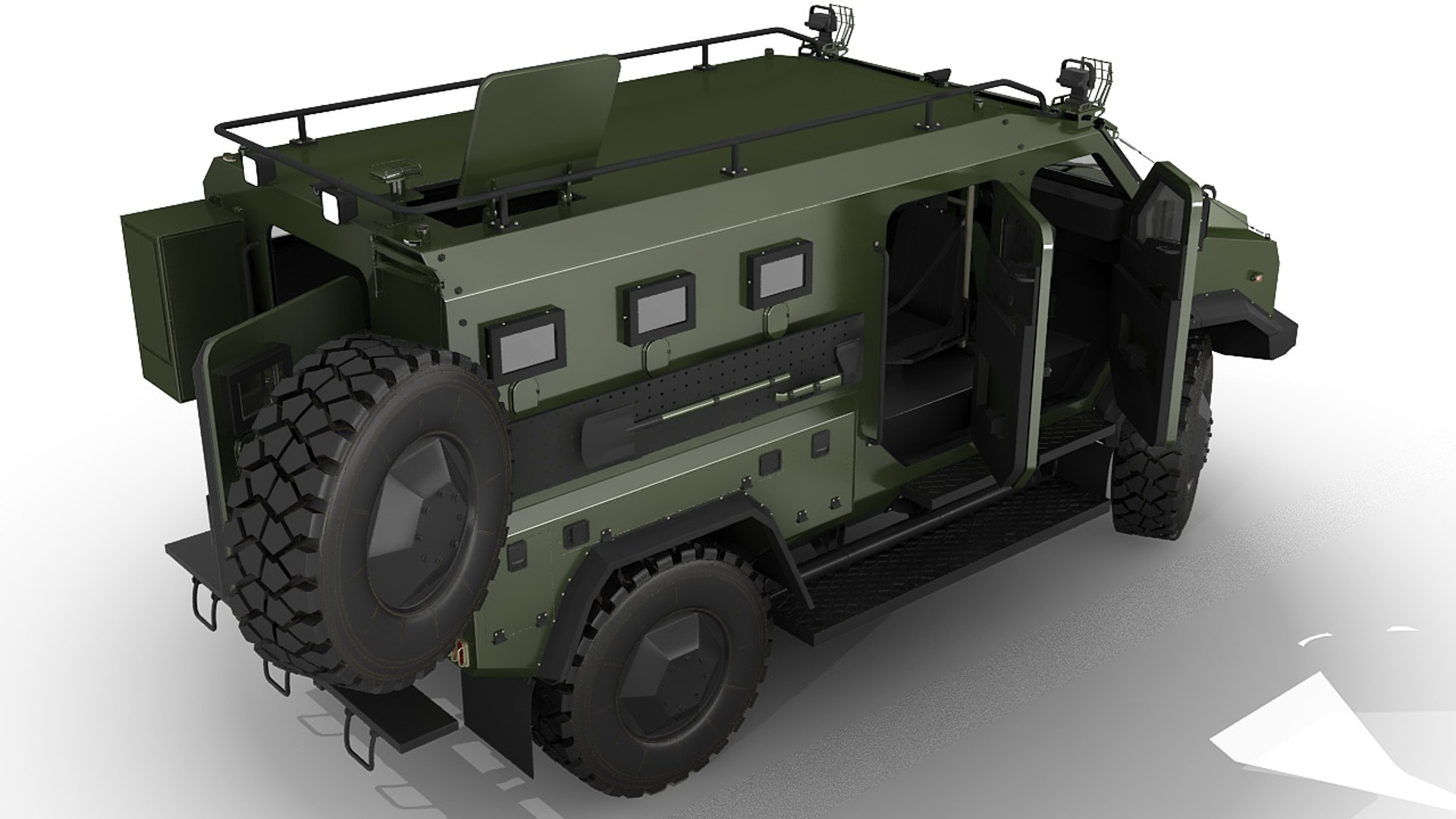 3D Apc Varta Ambulance - TurboSquid 2027032