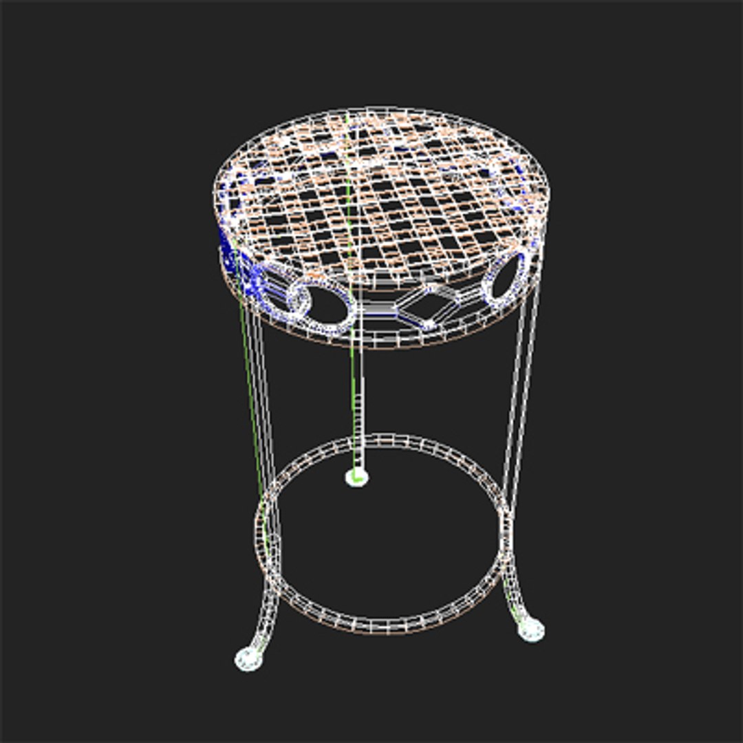 3d Model Of Small Table