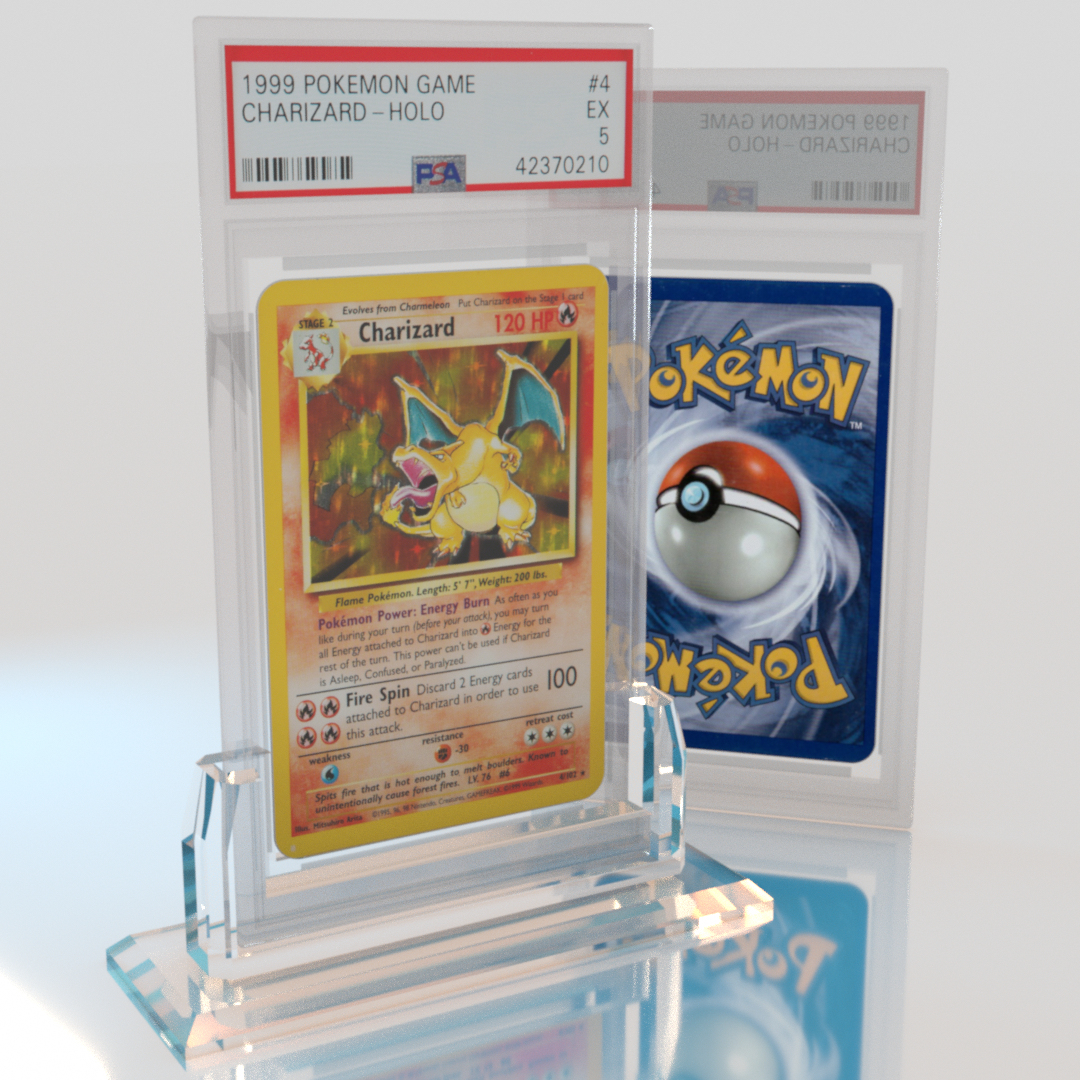 Pokemon Card With Display Stand 3D-Modell - TurboSquid 1666979