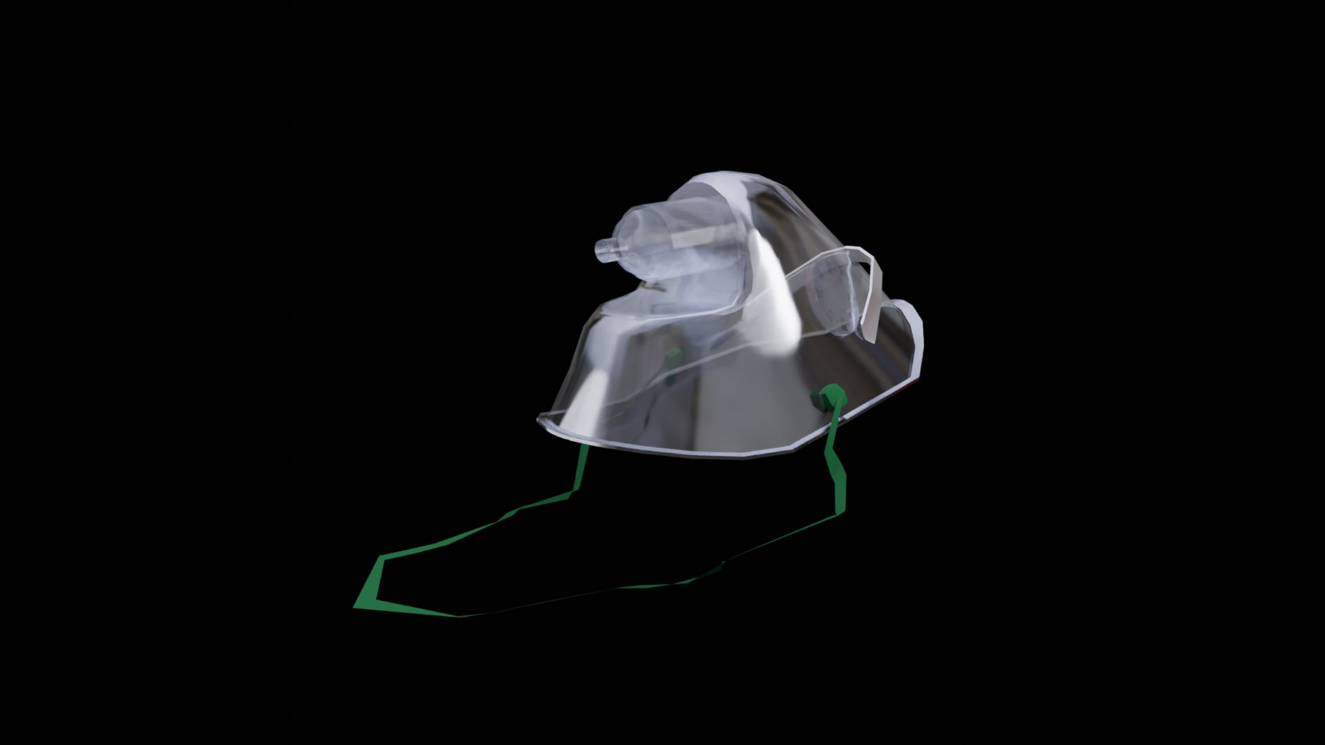 Oxygen Mask Low Poly Model - TurboSquid 2178467