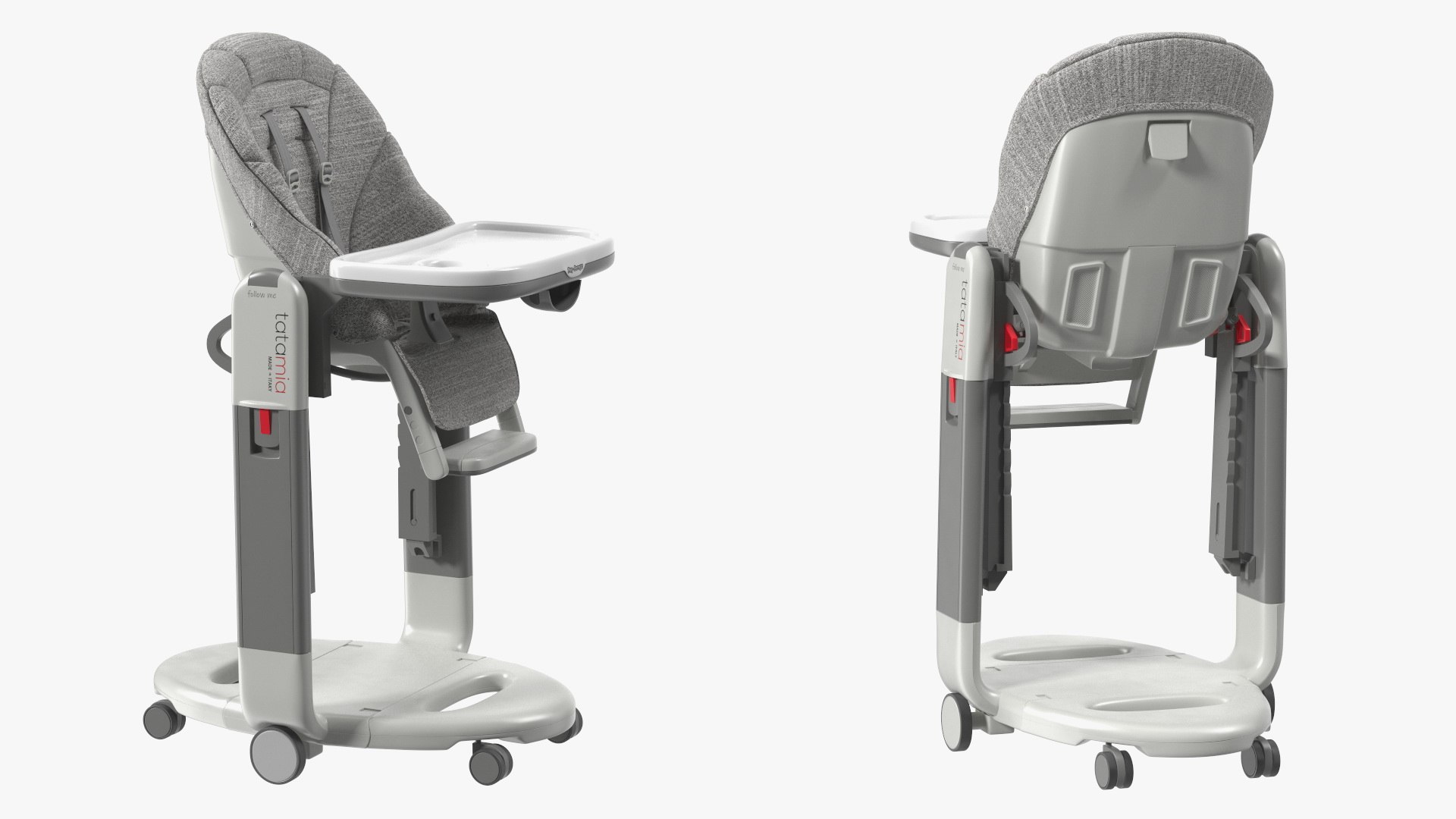 Tatamia High Chair Vertical Grey Rigged 3D - TurboSquid 2166932