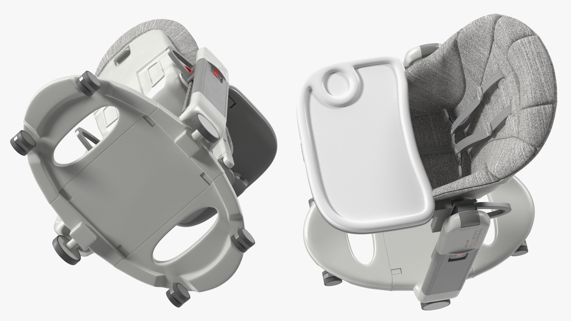 Tatamia High Chair Vertical Grey Rigged 3D - TurboSquid 2166932