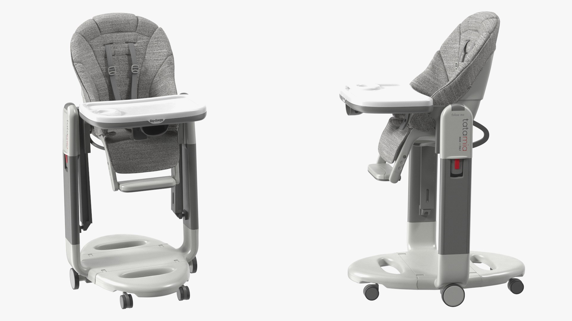 Tatamia High Chair Vertical Grey Rigged 3D - TurboSquid 2166932