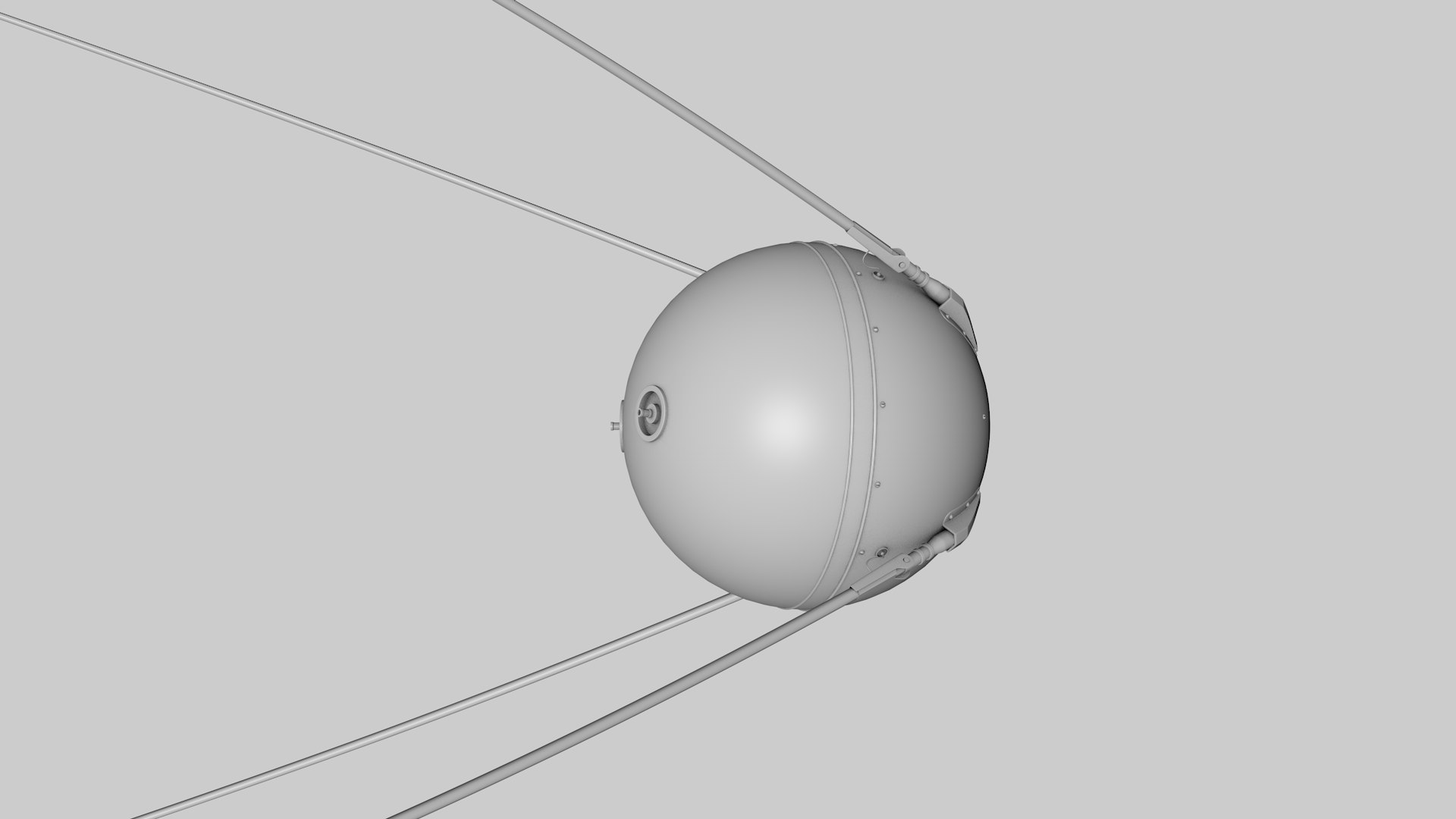 3d Sputnik