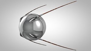 Sputnik 1 3D Models for Download | TurboSquid