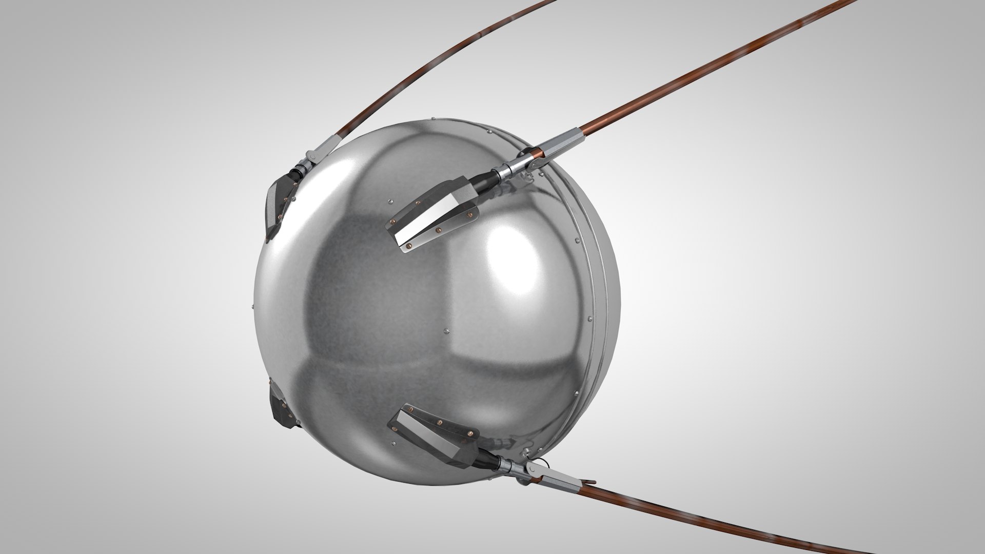 3d Sputnik