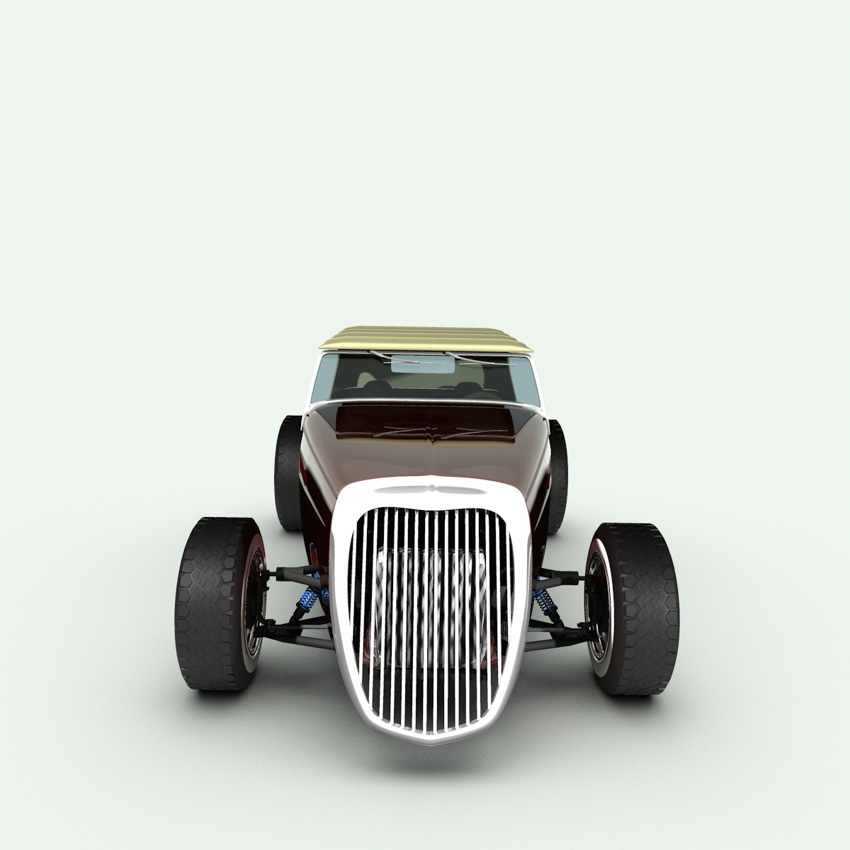 3d model hot rod