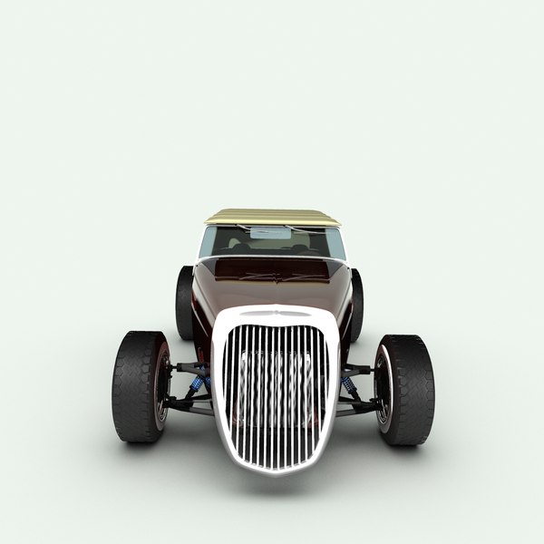 3d model hot rod