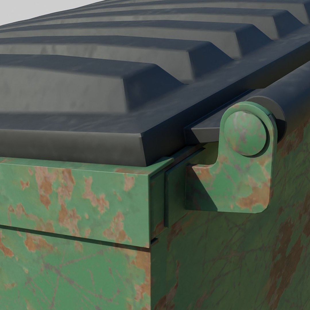 Garbage Dumpster Model - TurboSquid 1878112
