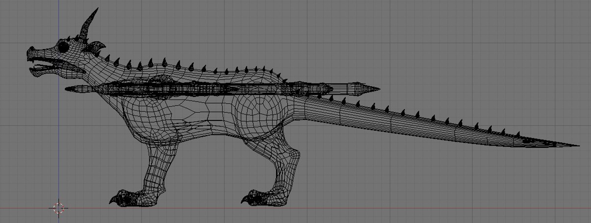 3d Dragon Gorin Model