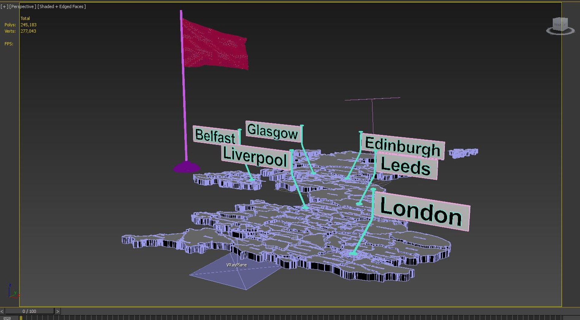 Animation Elections 3D Model - TurboSquid 1235705