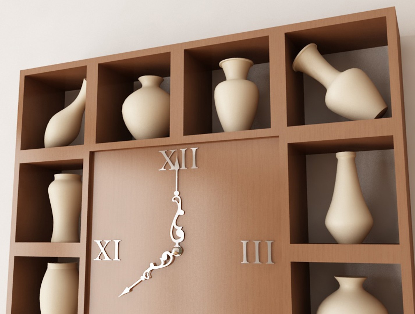 3d Wall Clock Model