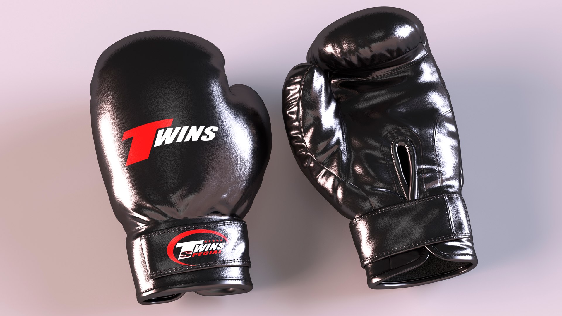 Twins Boxing Gloves 3D model - TurboSquid 2159342