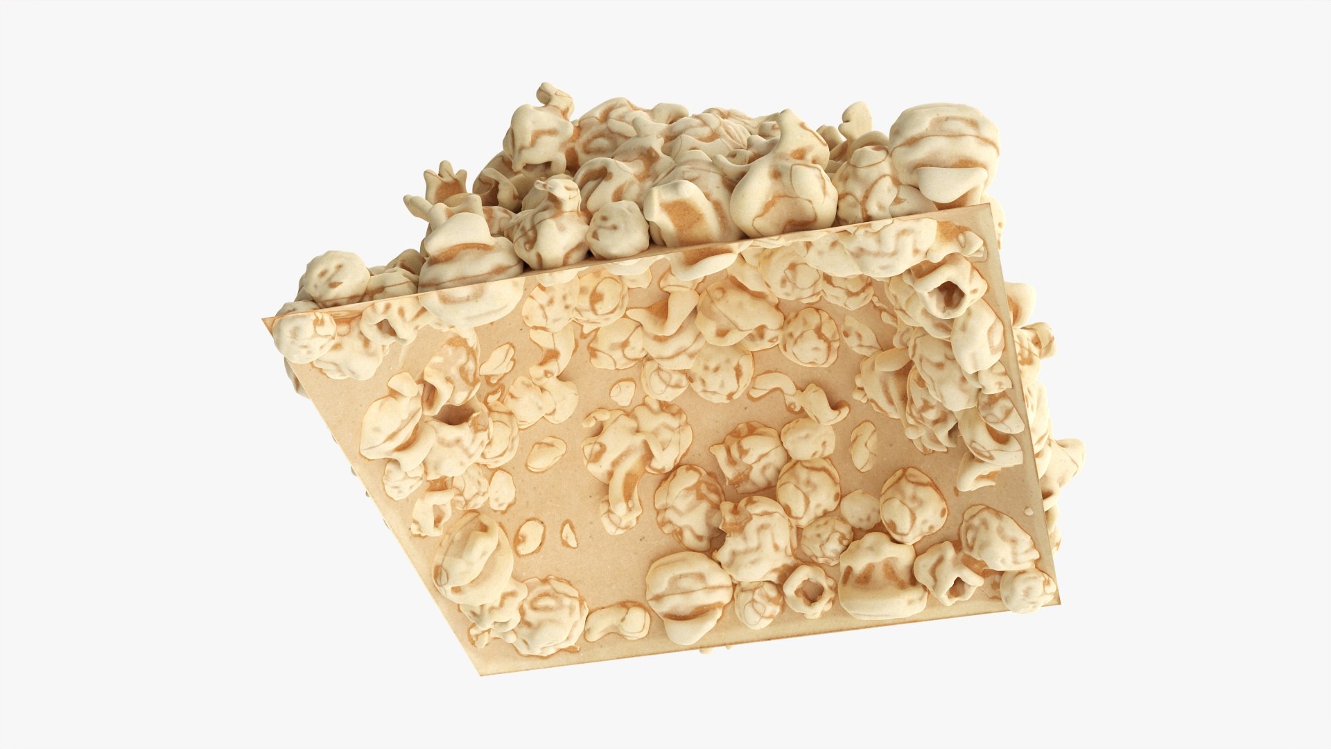 3D Model Large Popcorn Box - TurboSquid 1756763