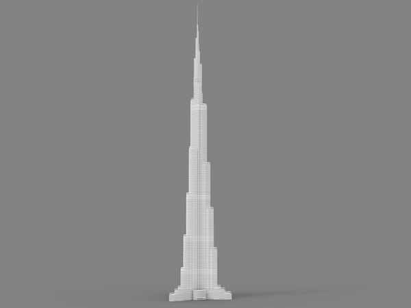 Burj Khalifa Tower 3ds Max Models for Download | TurboSquid
