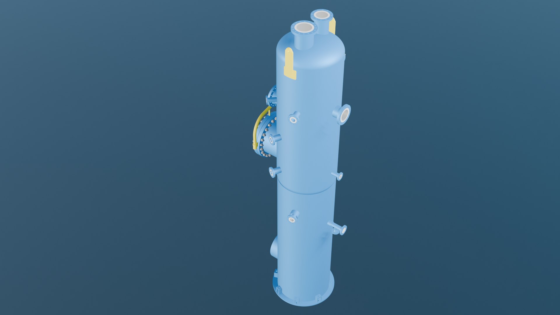3D Pressure Vessel Model - TurboSquid 2217611