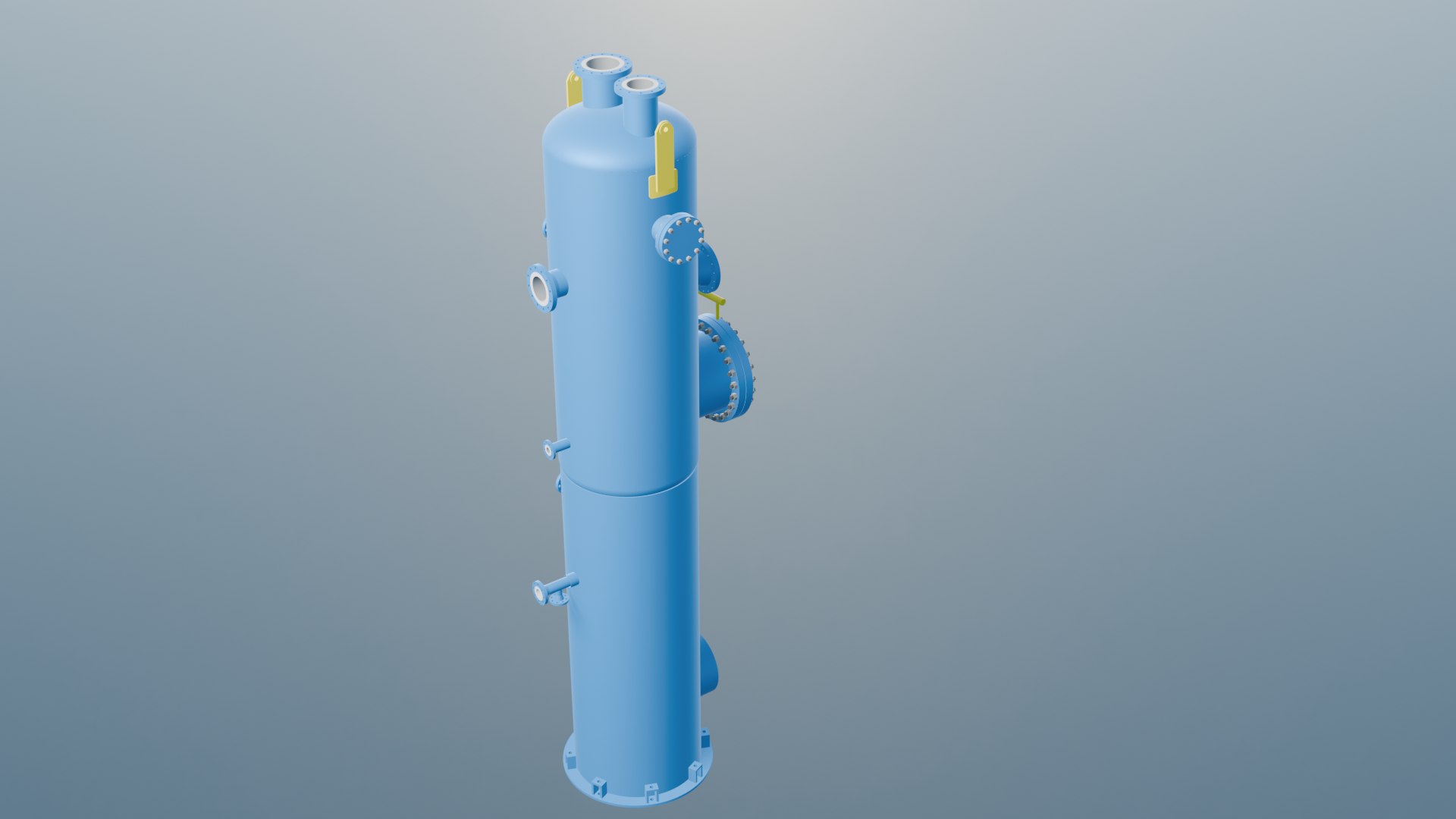 3D Pressure Vessel Model - TurboSquid 2217611