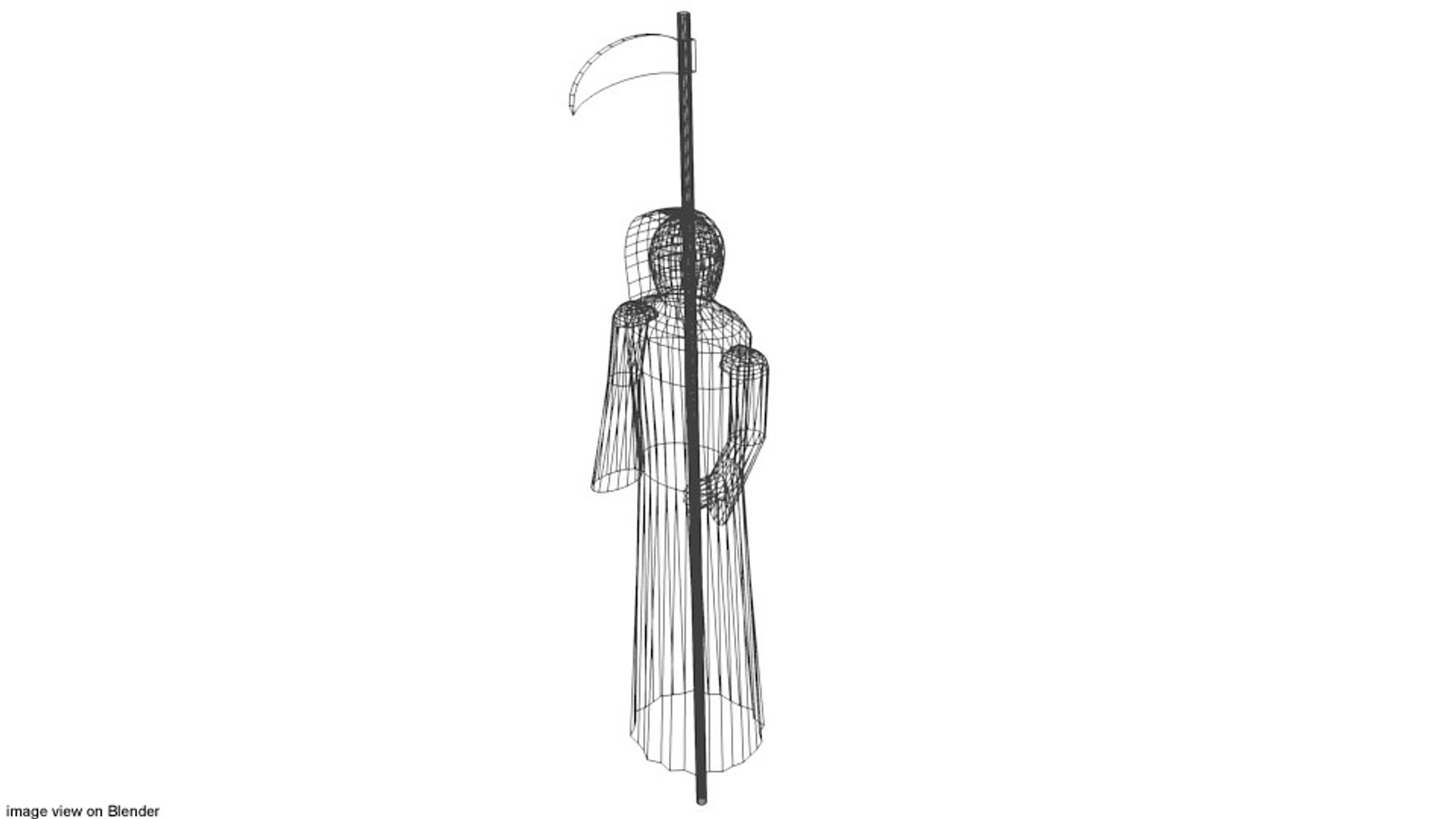 Angel Character Death 3d 3ds