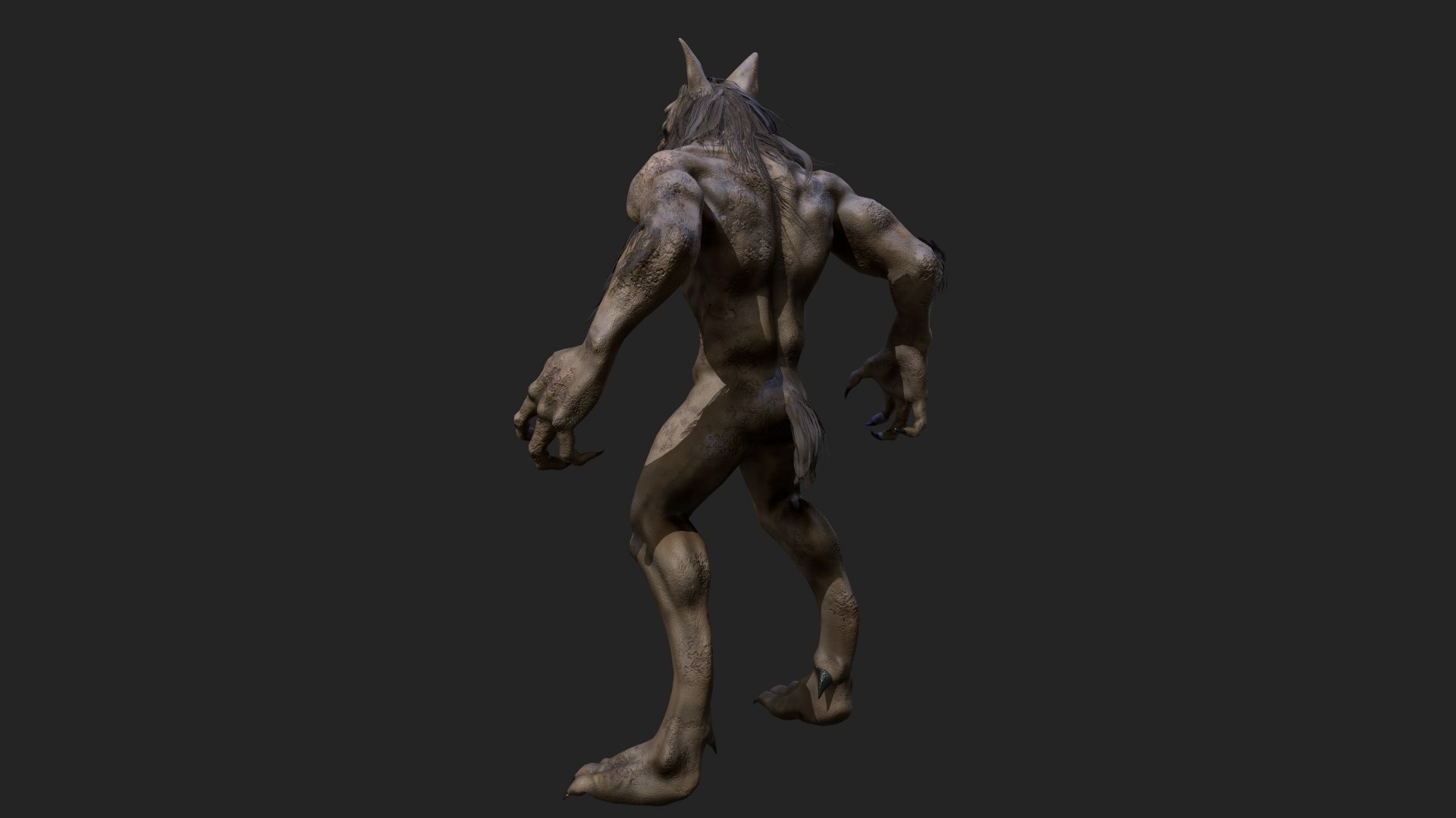 Werewolf model - TurboSquid 1923707