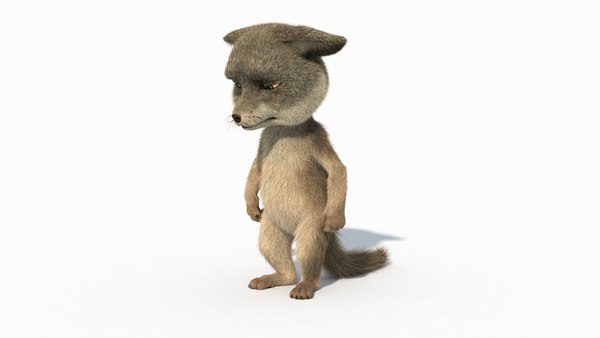 modelo 3d Cachorro de lobo - TurboSquid 2038174
