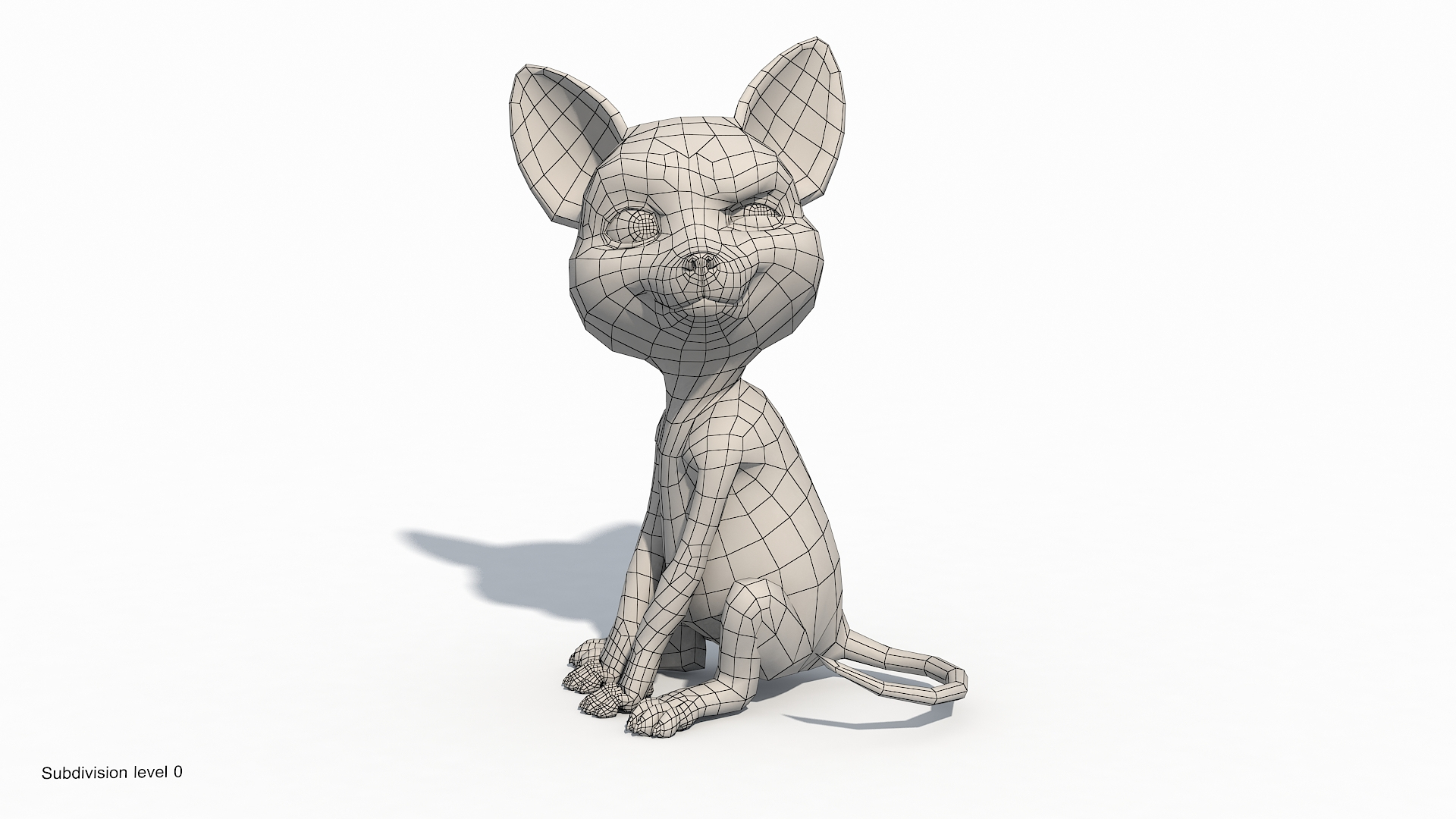 3D Wolf Cub Model - TurboSquid 2038174