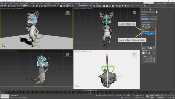 Wolf Cub3Dモデル - TurboSquid 2038174