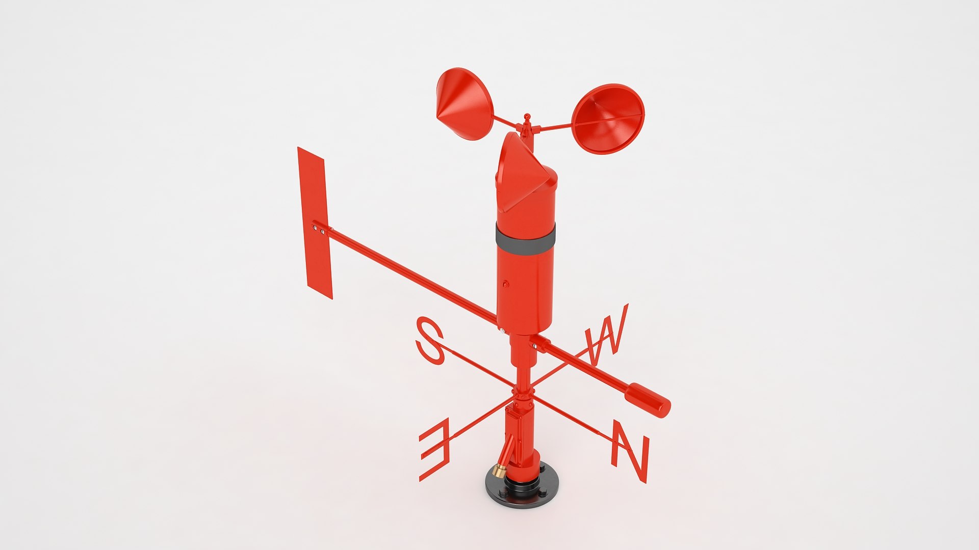 3D Wind Speed Sensor - TurboSquid 1712666