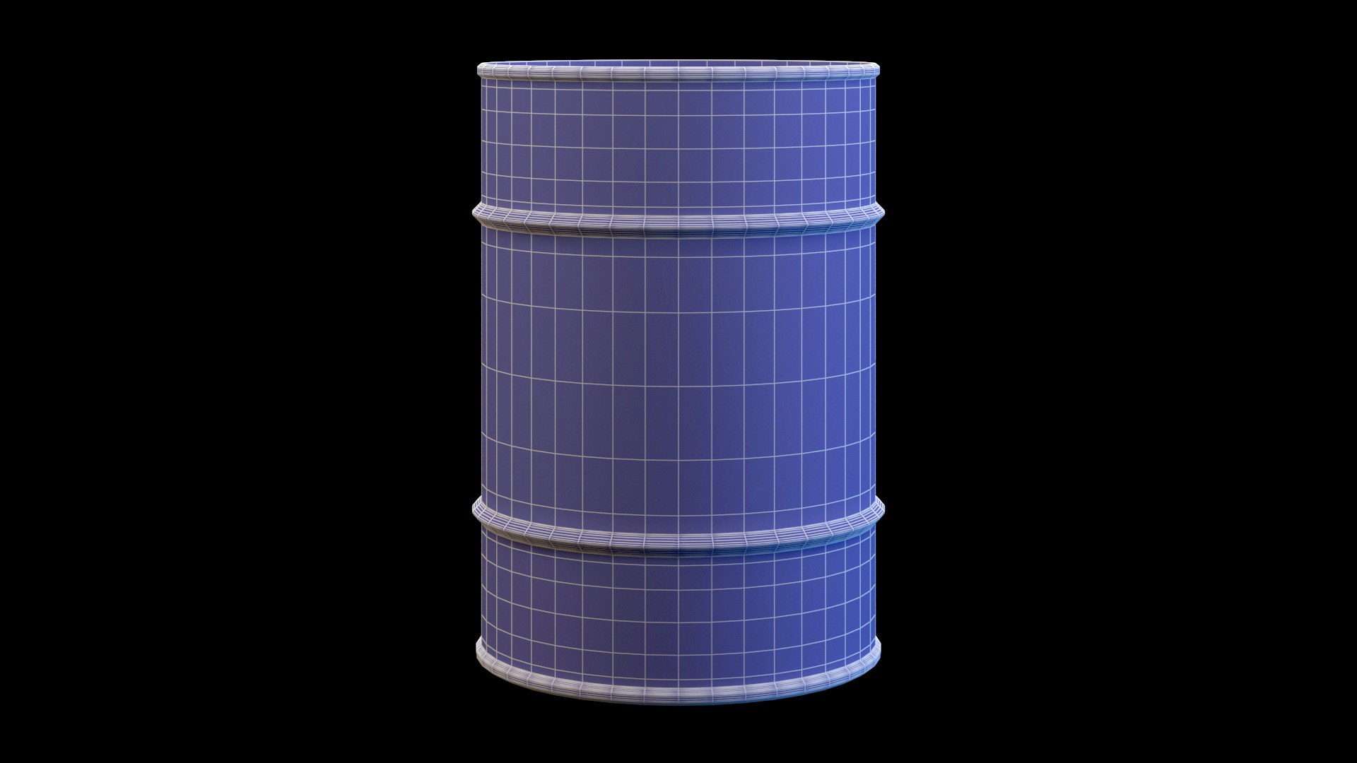 Barrel Metal 3D Model - TurboSquid 2221130