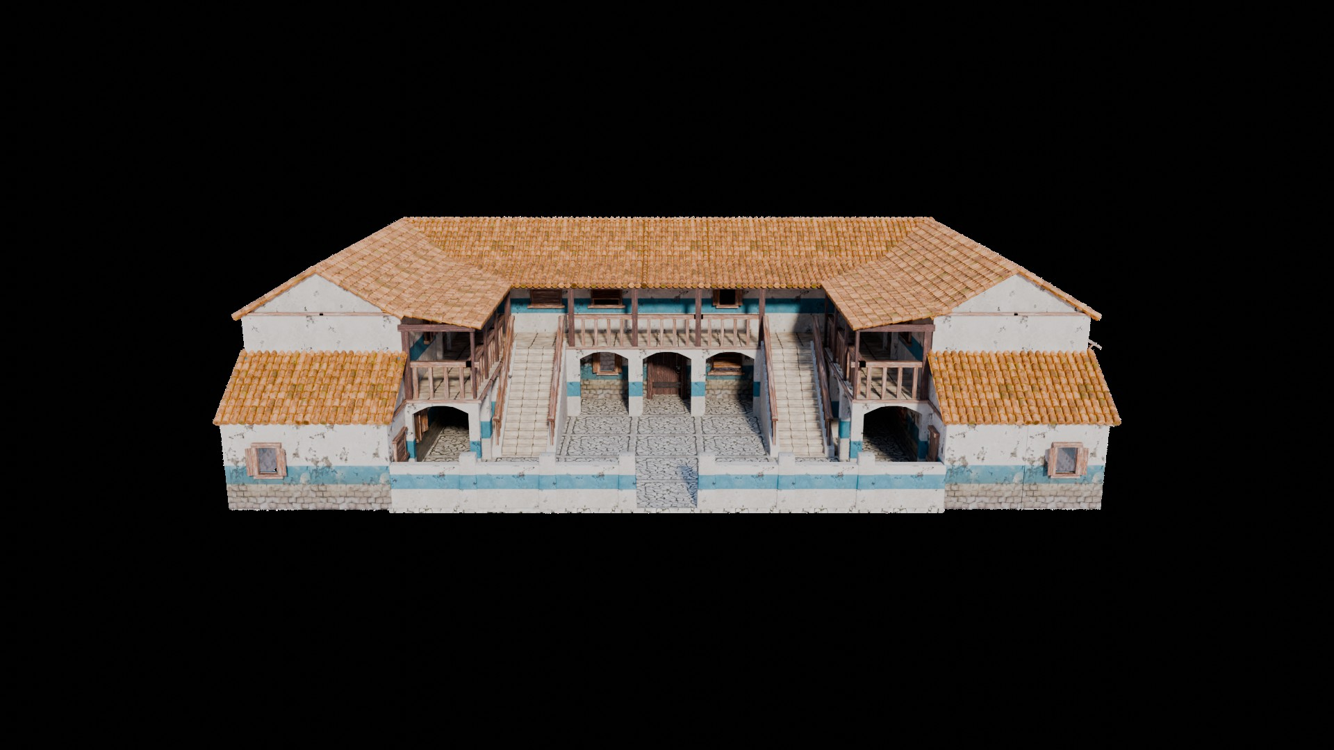 Asset Pack Vol 4 - Modular Ancient Greek Poor House 3D Model ...