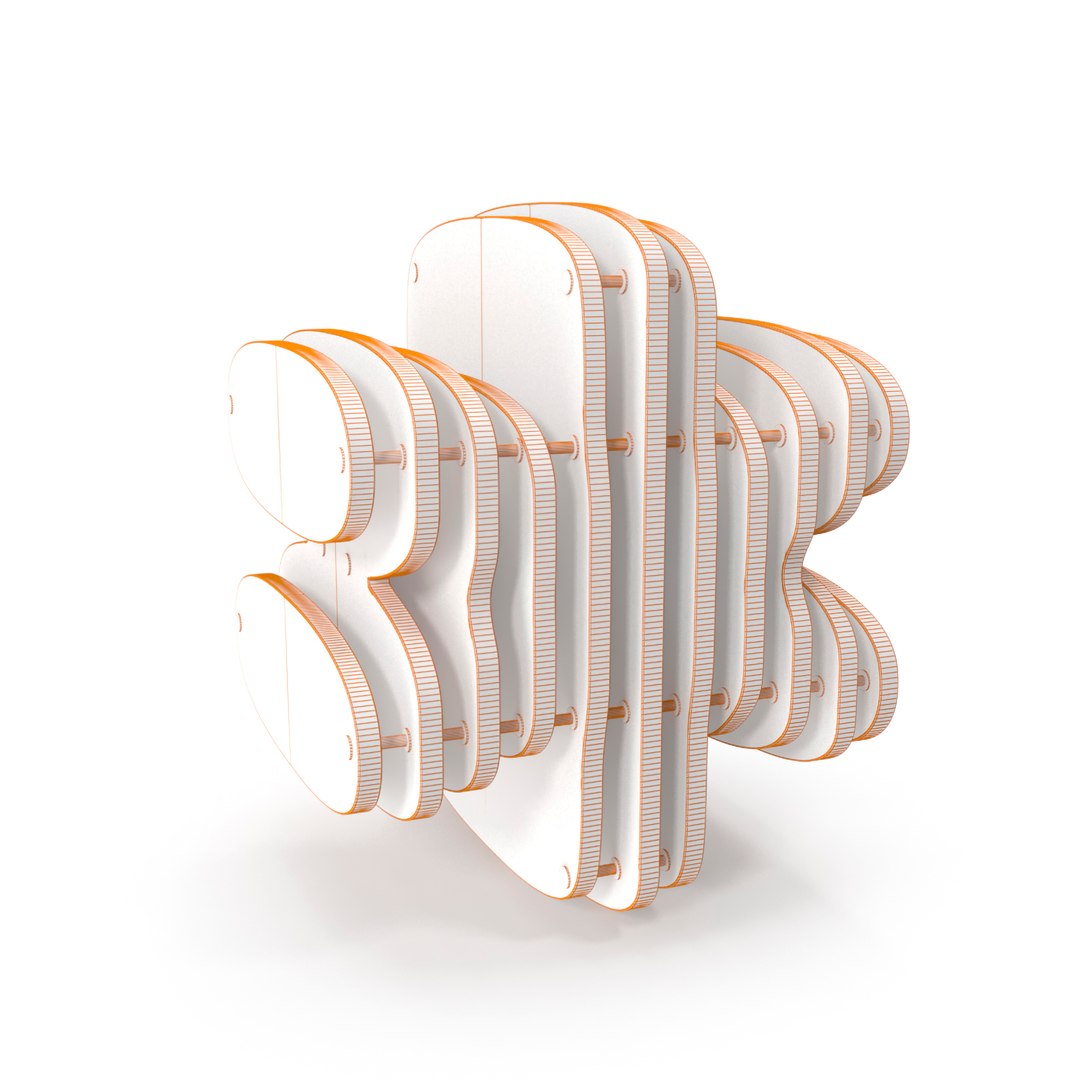 3D Wood symbol Star model - TurboSquid 1787175