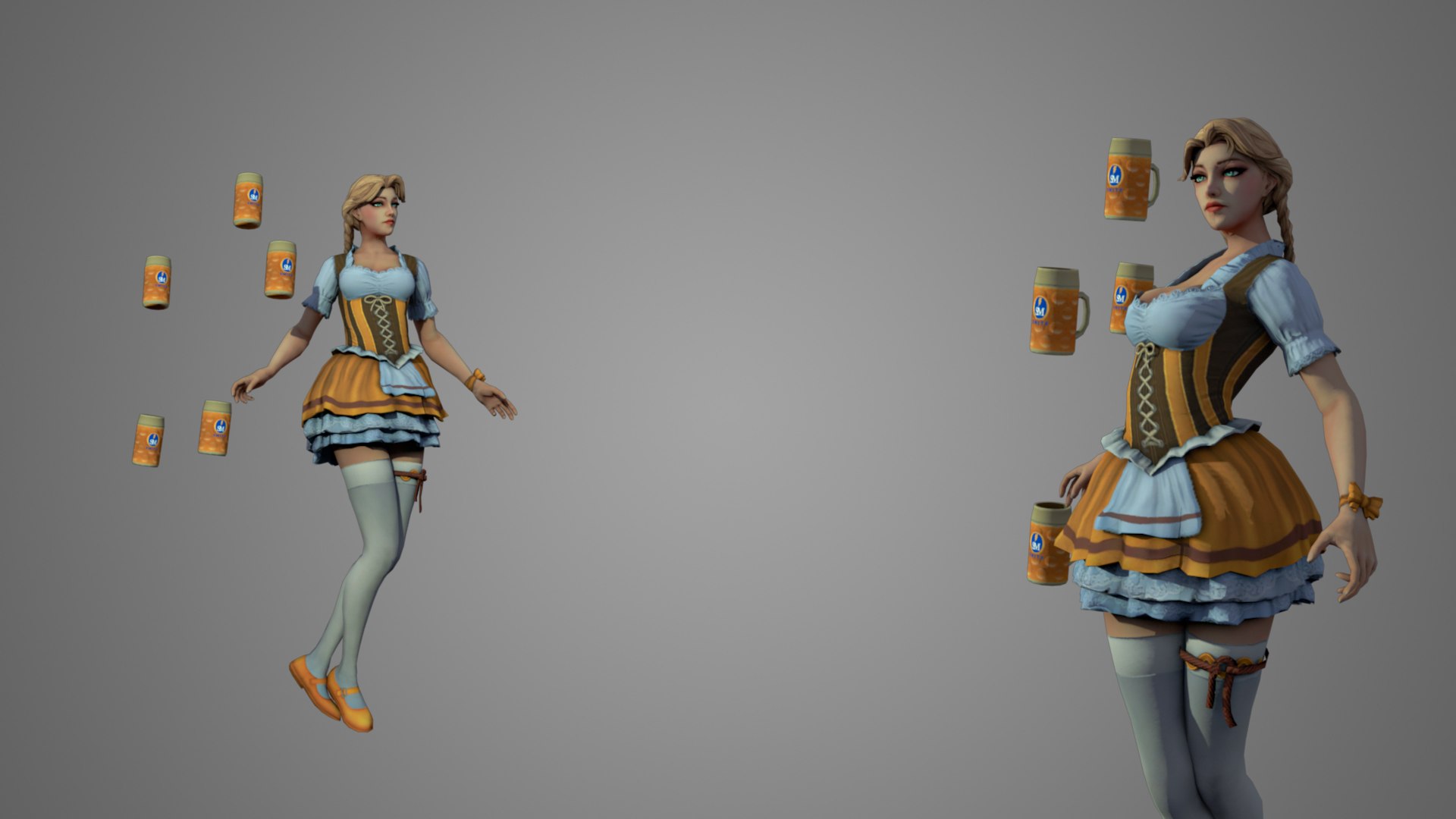 modelo 3d oktoberfest nu wa - TurboSquid 1857079
