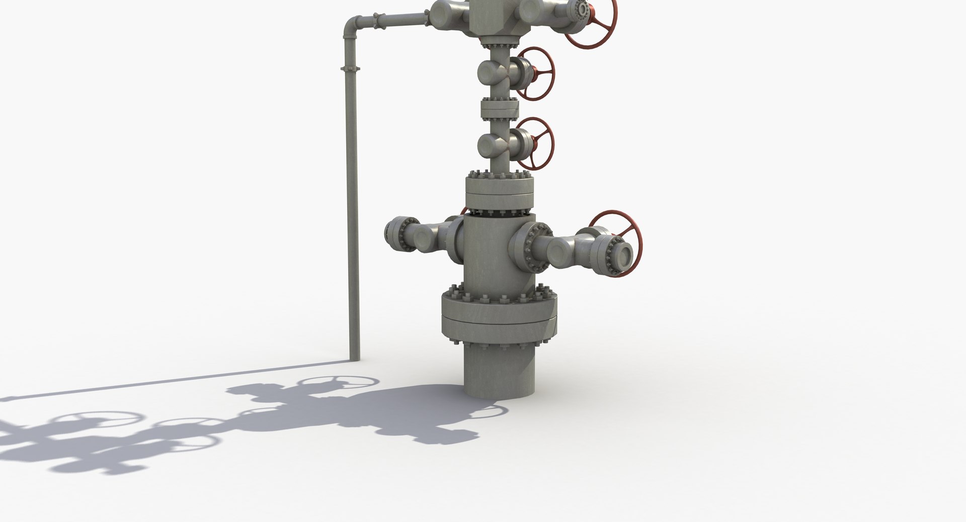 3D Oilfield Wellhead 6 3D Model - TurboSquid 1863704