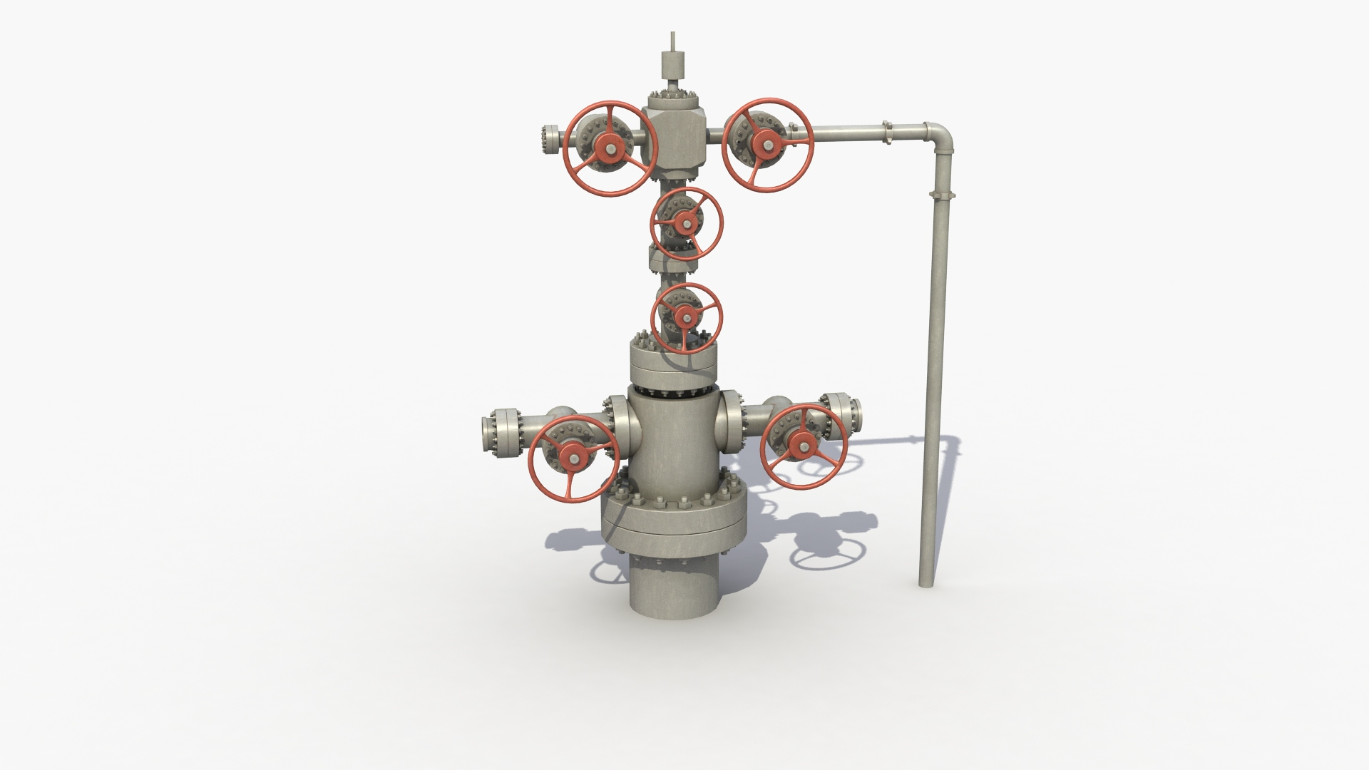 3D Oilfield Wellhead 6 3D Model - TurboSquid 1863704