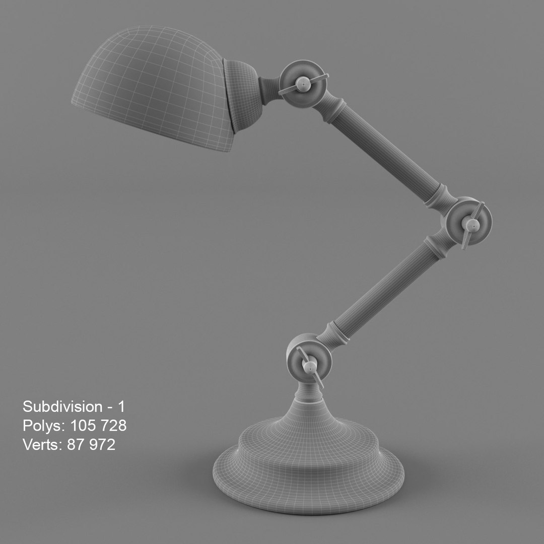 3d Table Lamp