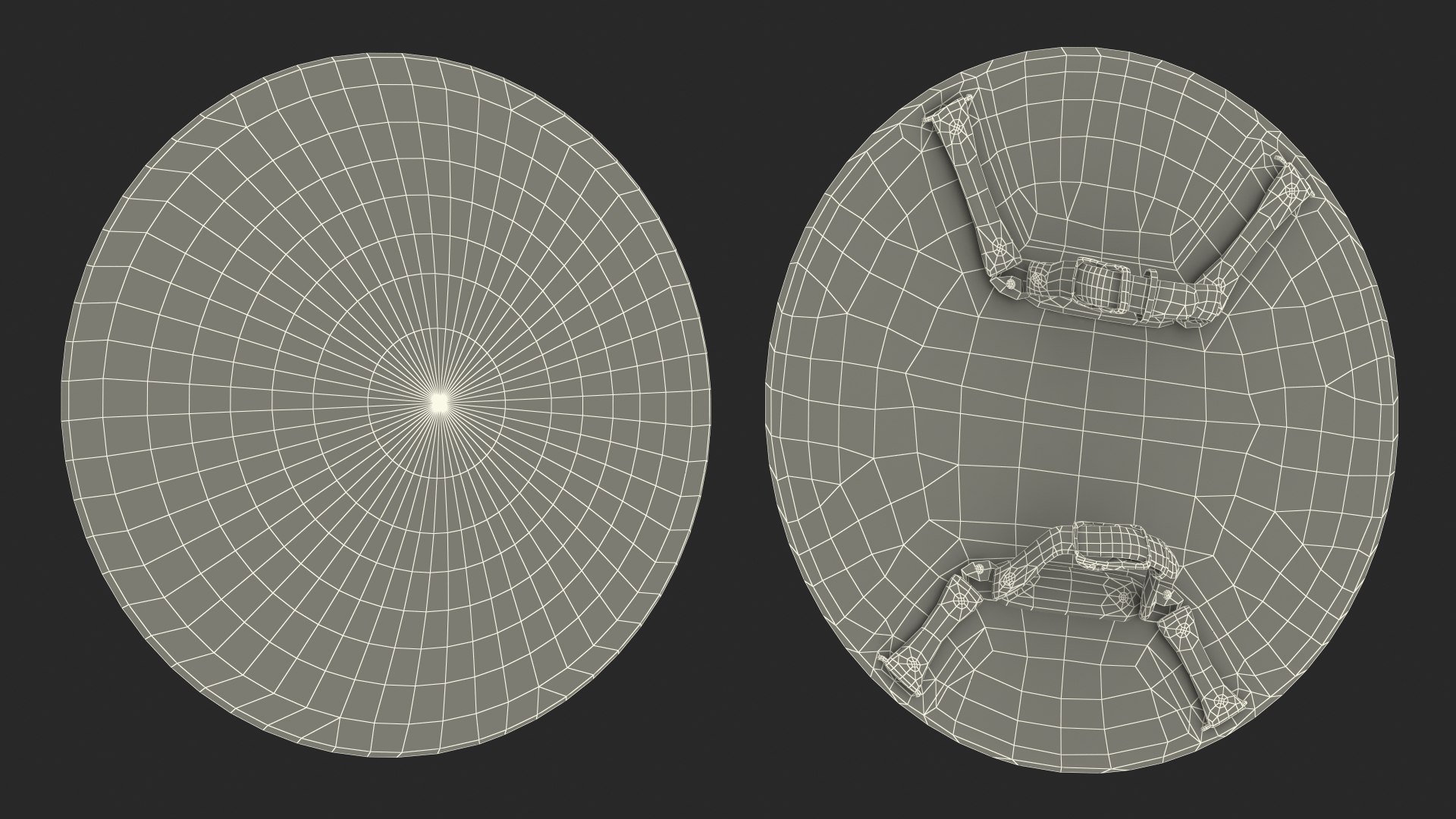 Captain America Cartoon Shield 3D model - TurboSquid 2059173