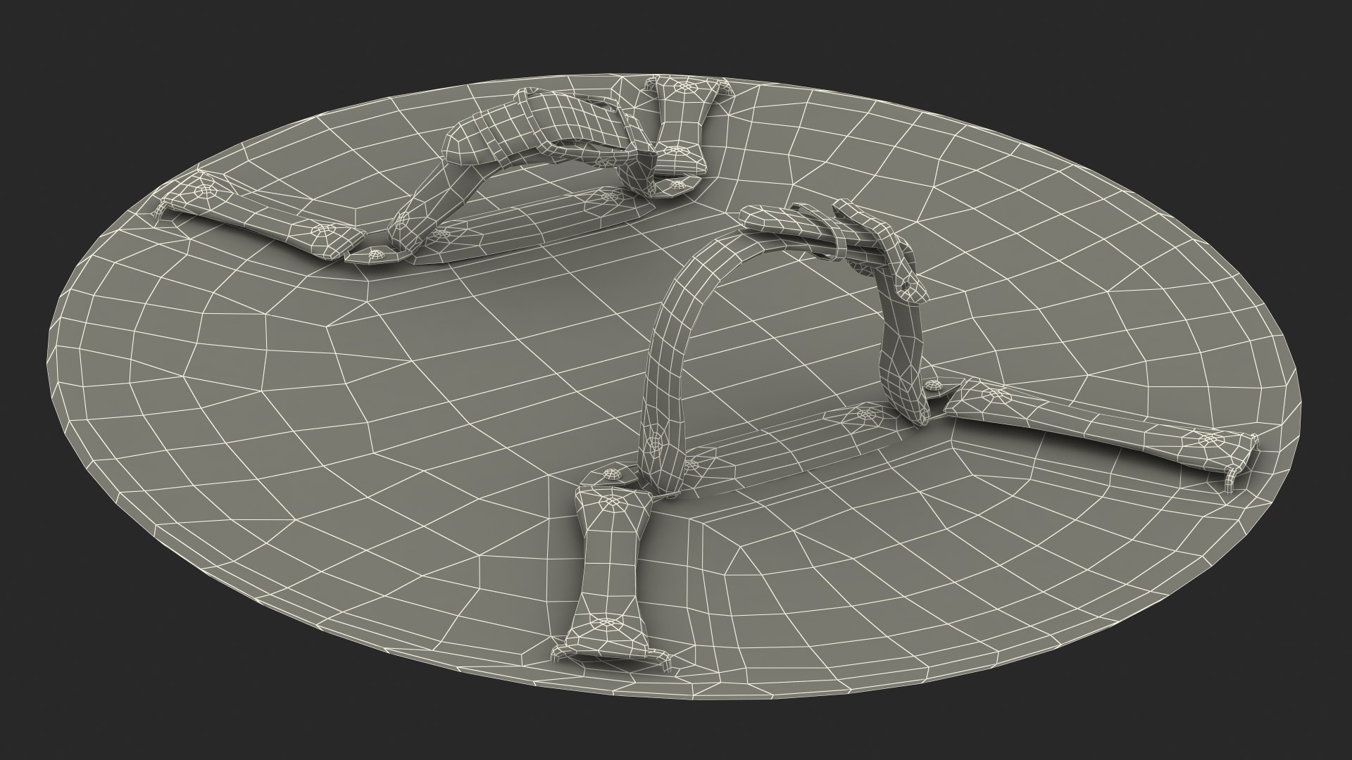 Captain America Cartoon Shield 3D model - TurboSquid 2059173