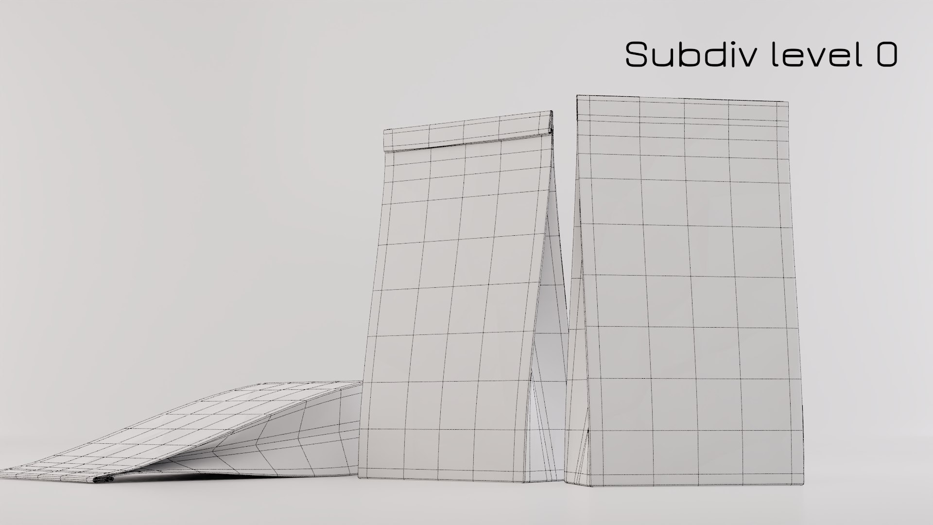 3D Paper Pouch - TurboSquid 1774514