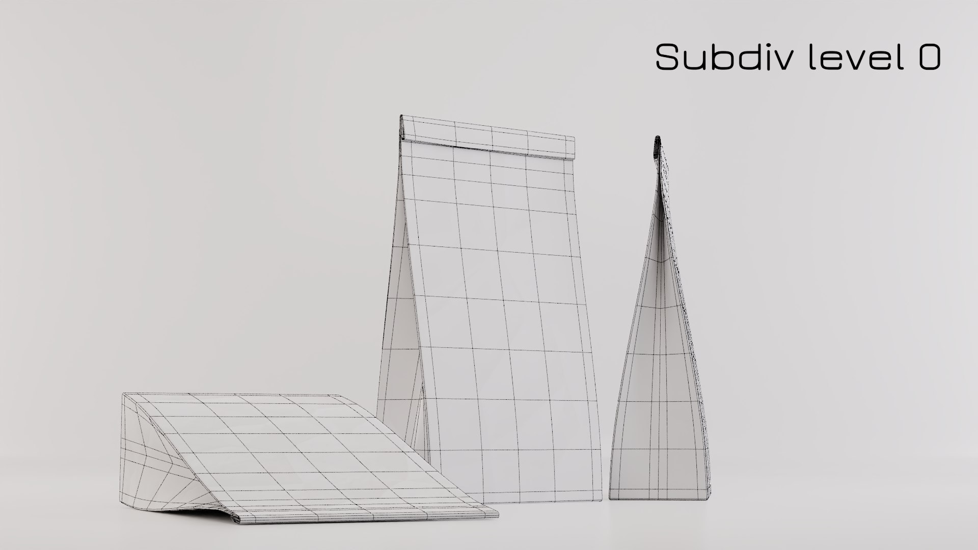 3D Paper Pouch - TurboSquid 1774514