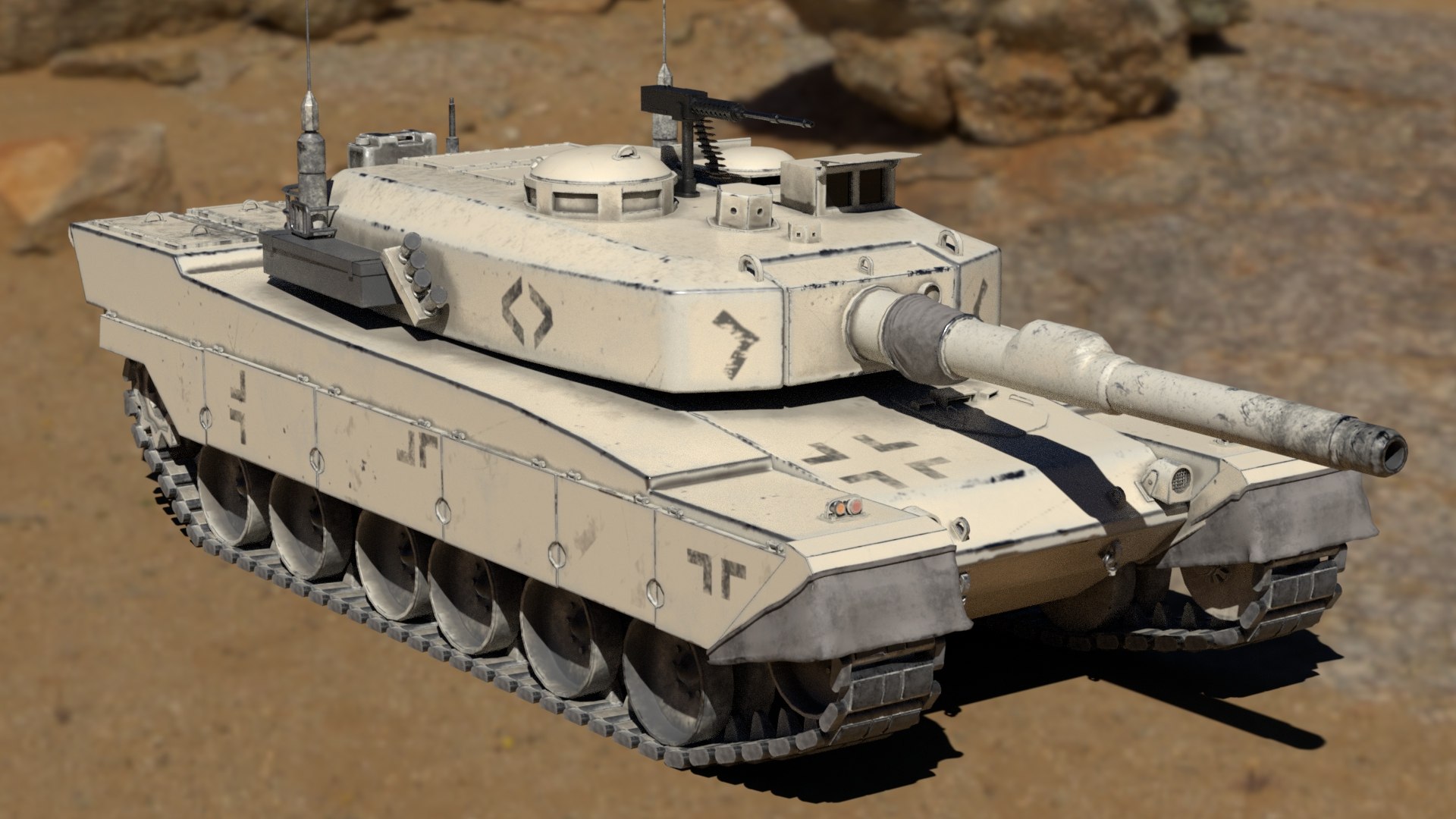 3D Model Type 90 - TurboSquid 2064309